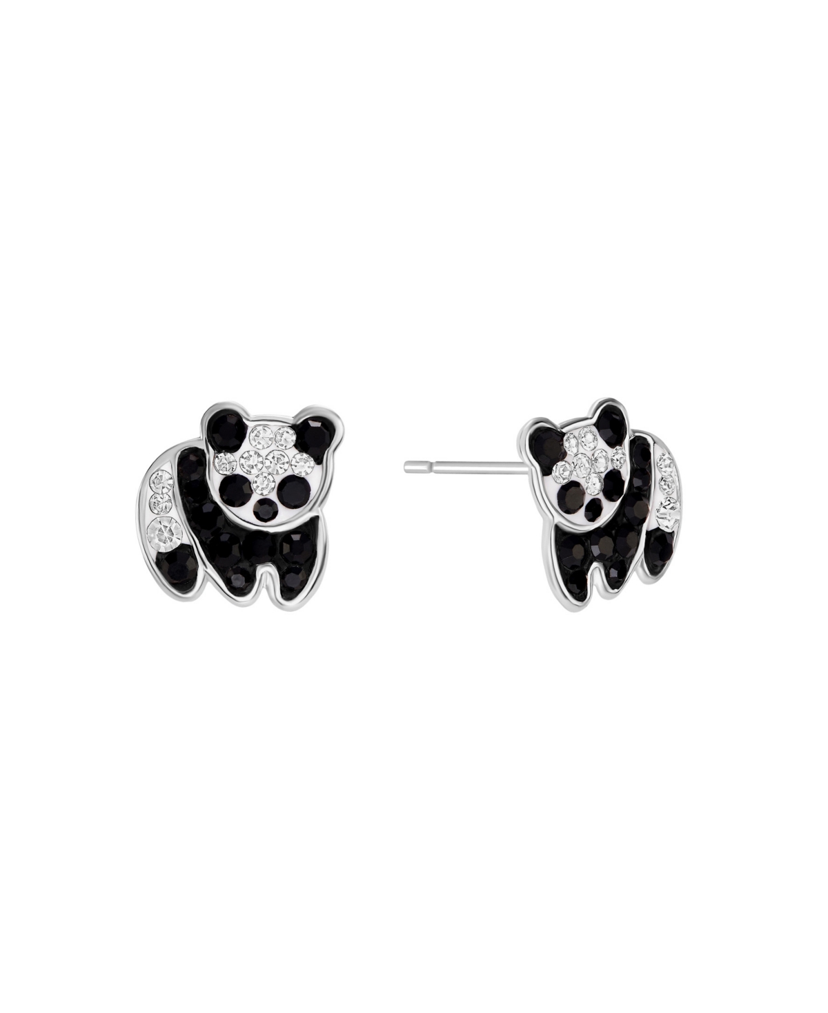Click here for Macys Crystal Pave Panda Stud Earrings - Silver prices