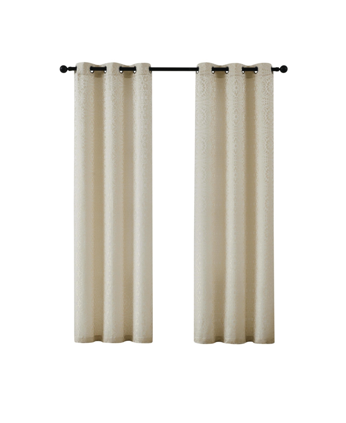 Click here for 5th Avenue Lux Thalia Textured Grommet Window Curt... prices