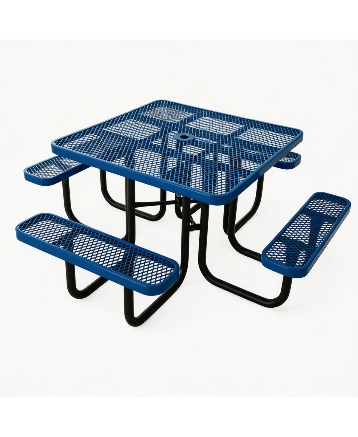 Click here for homfan Heavy Duty Metal Picnic Tables for Outdoors... prices