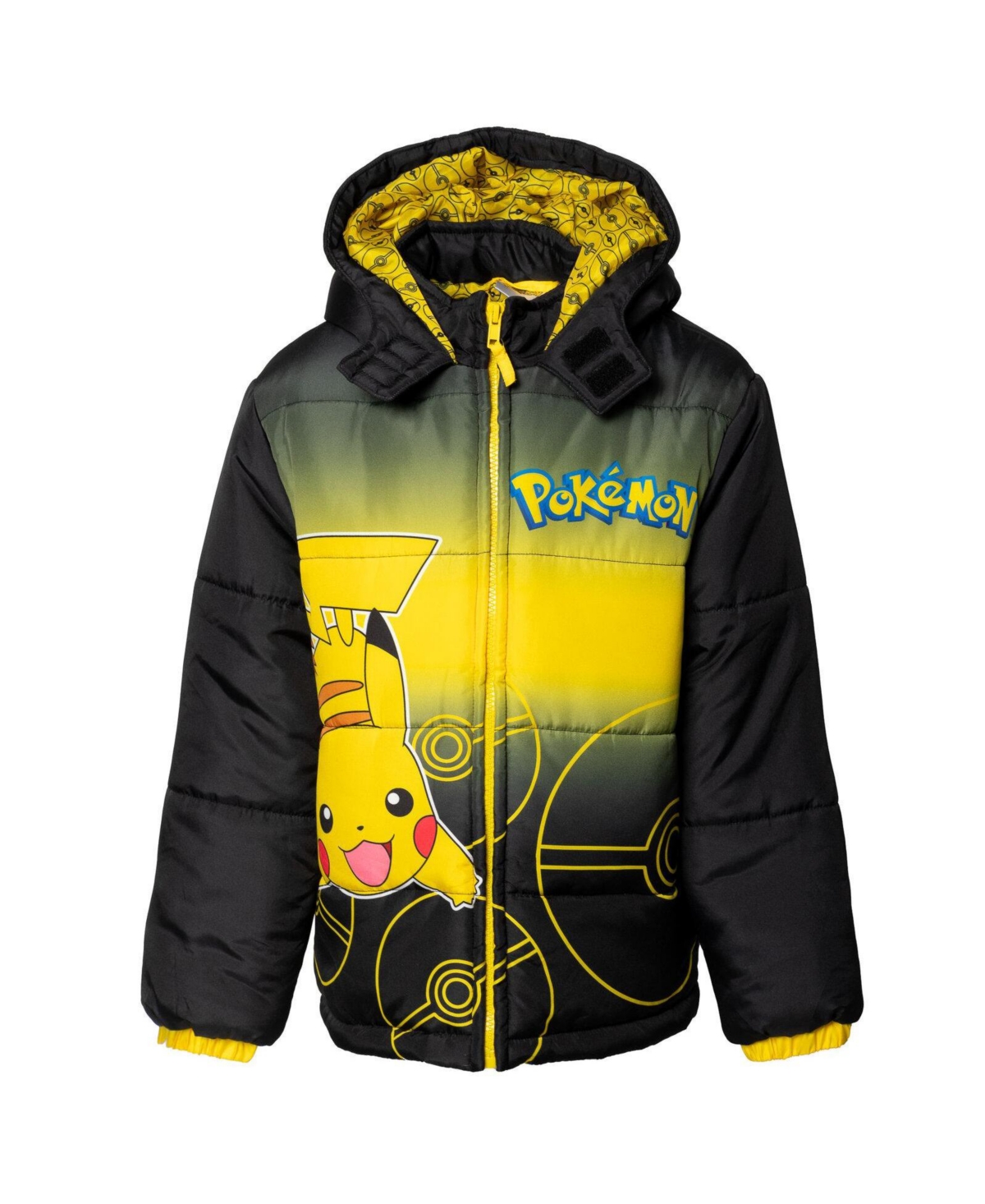 Click here for Pokemon Pikachu Boys ( 4 to 16 ) Hooded Puffer Coa... prices