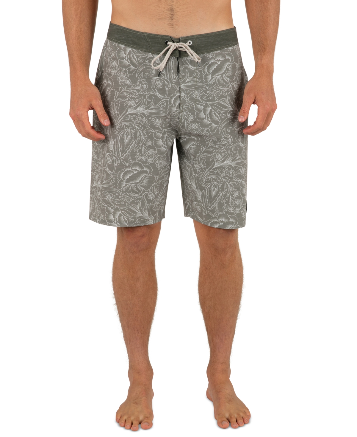 Click here for Hurley Mens Floral 4-Way Stretch Quick Dry Swim Sh... prices