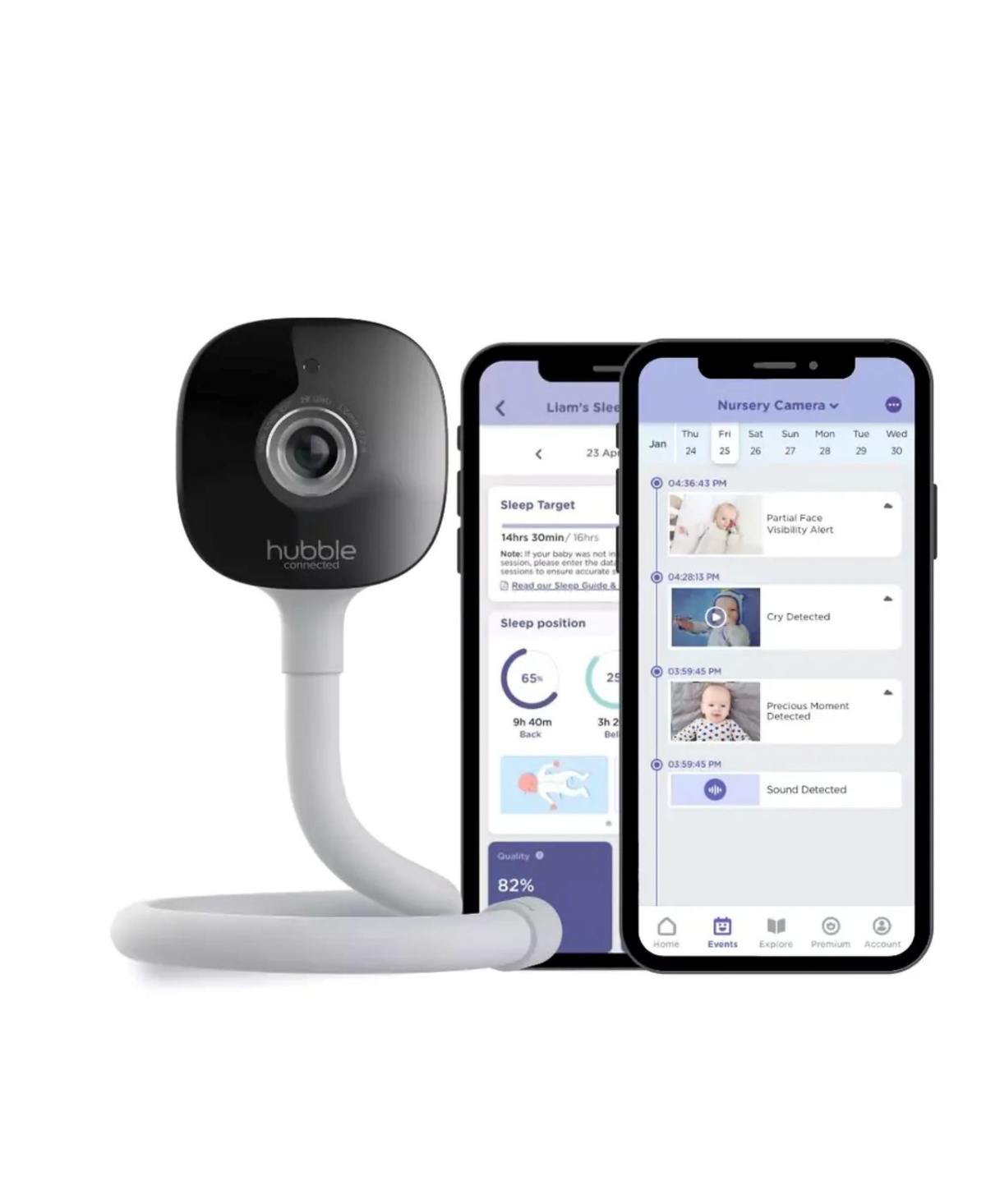 Click here for Hubble Connected GoBaby Ai Cam 2K Uhd Baby Smart B... prices