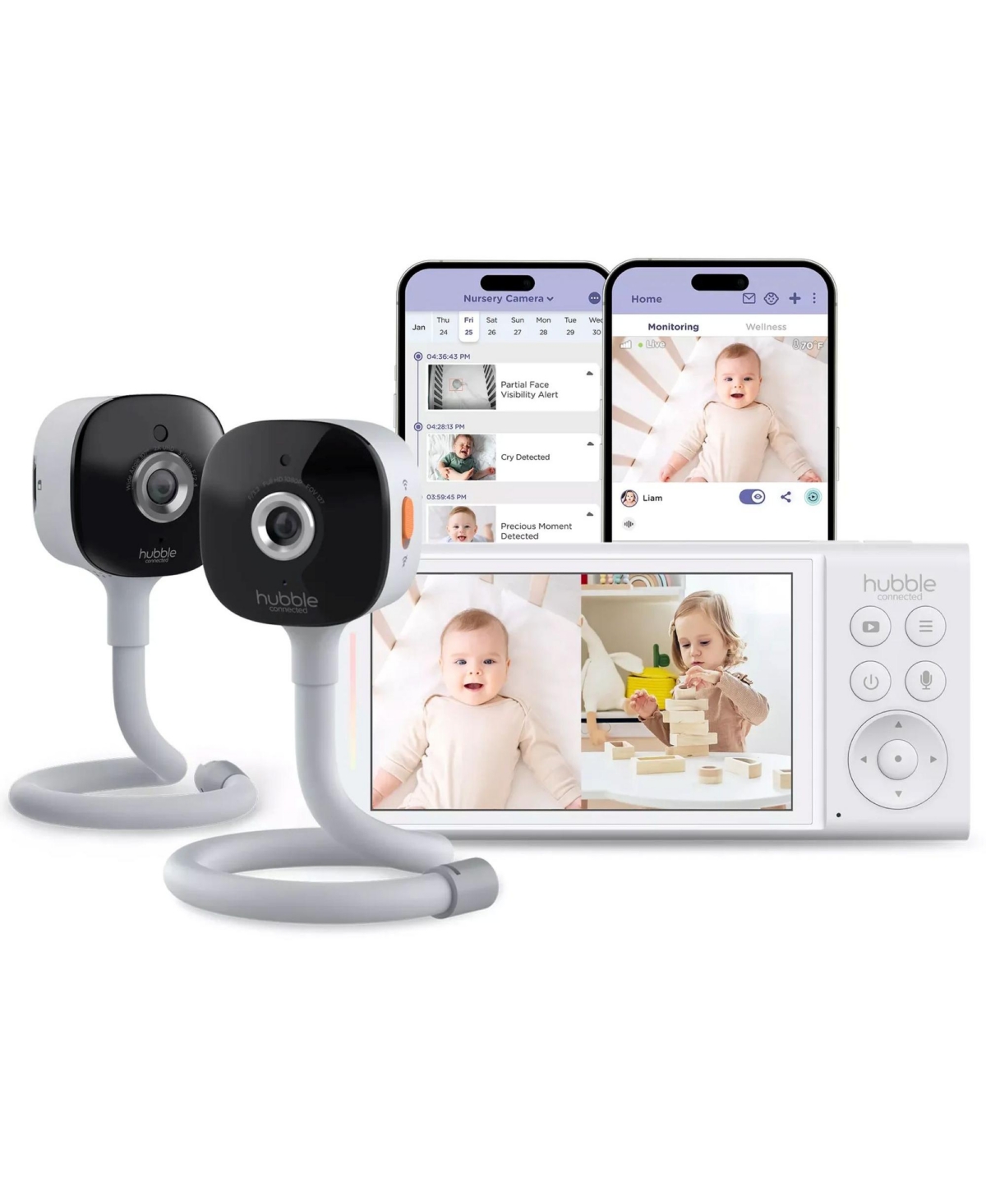 Click here for Hubble Connected GoBaby Ai Cam 2K Uhd Baby Smart B... prices