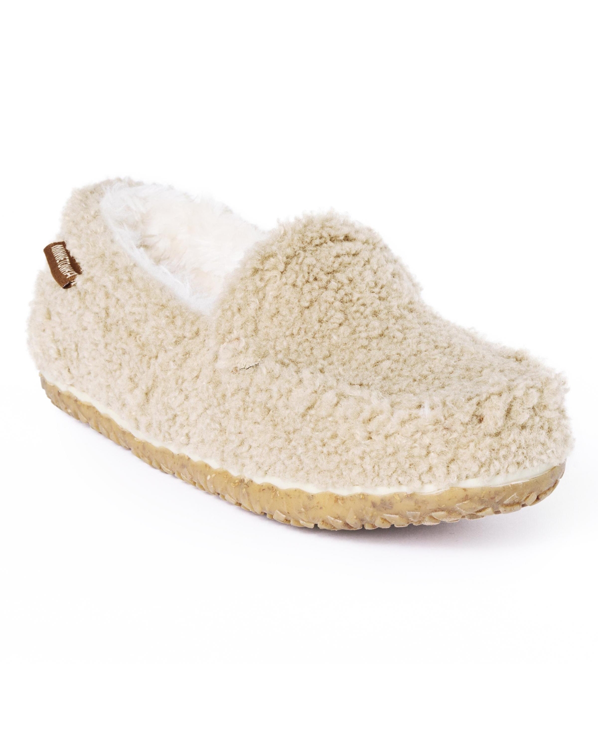 Click here for Minnetonka Womens Tempe Slippers - Beige prices