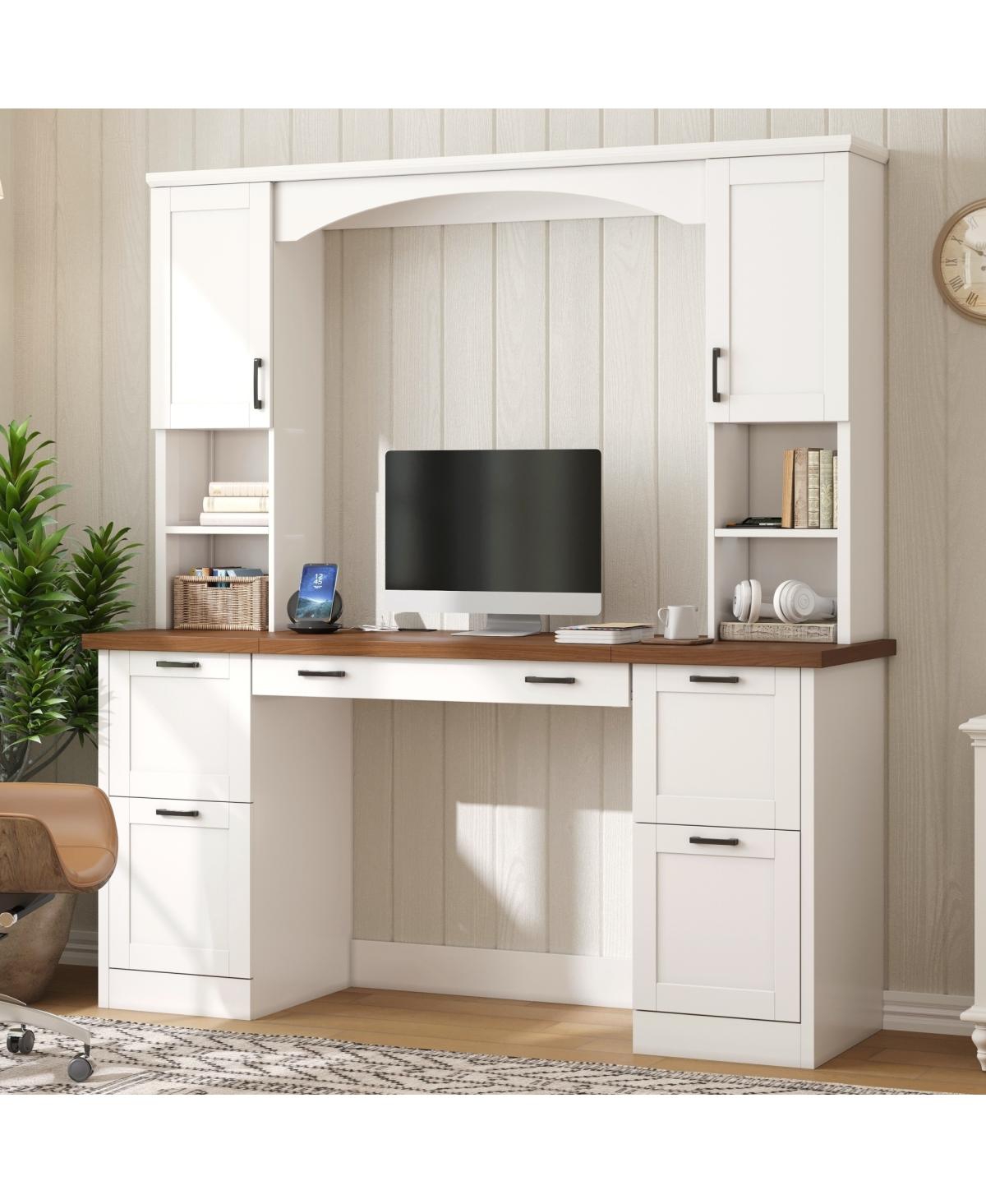 Click here for Streamdale Furniture Farmhouse Arched Computer Des... prices