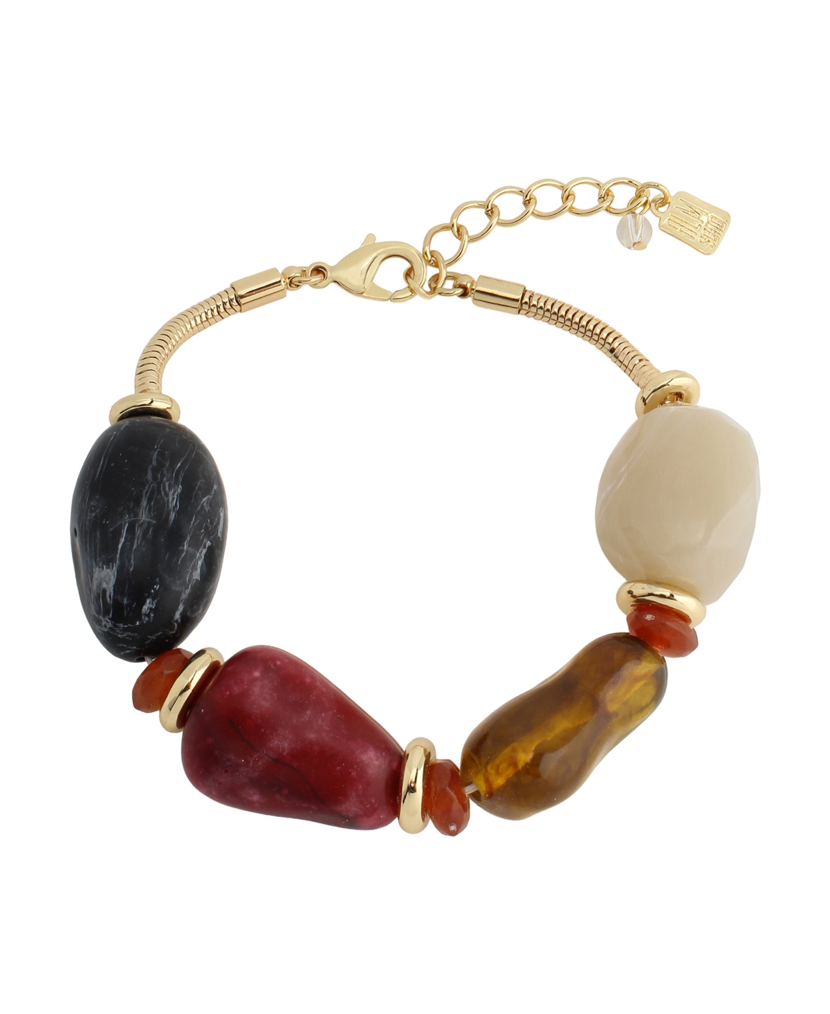 Click here for Robert Lee Morris Soho Multi-Colored Stone Bracele... prices