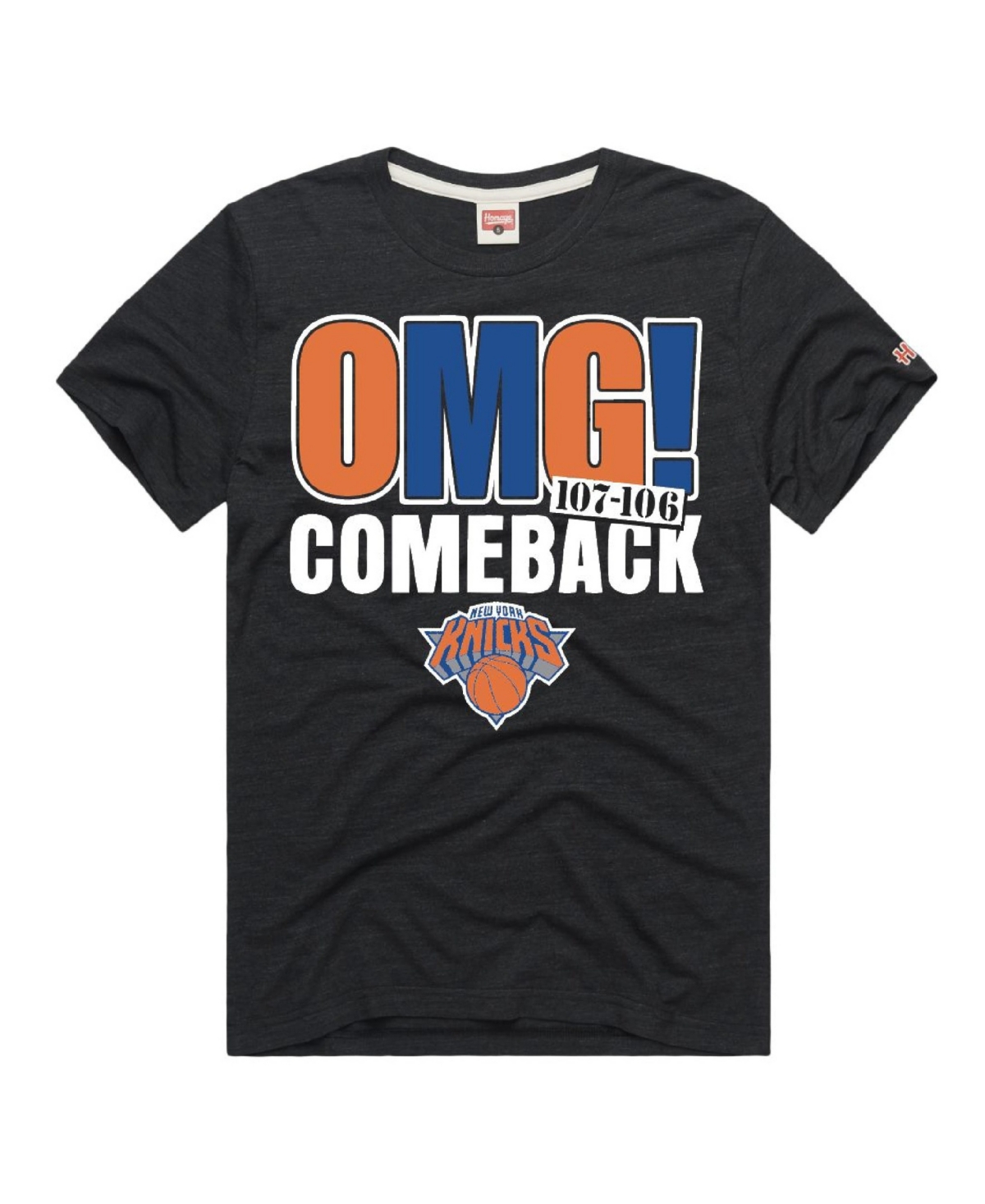 Click here for Homage Mens and Womens Og Anunoby Charcoal New Yor... prices