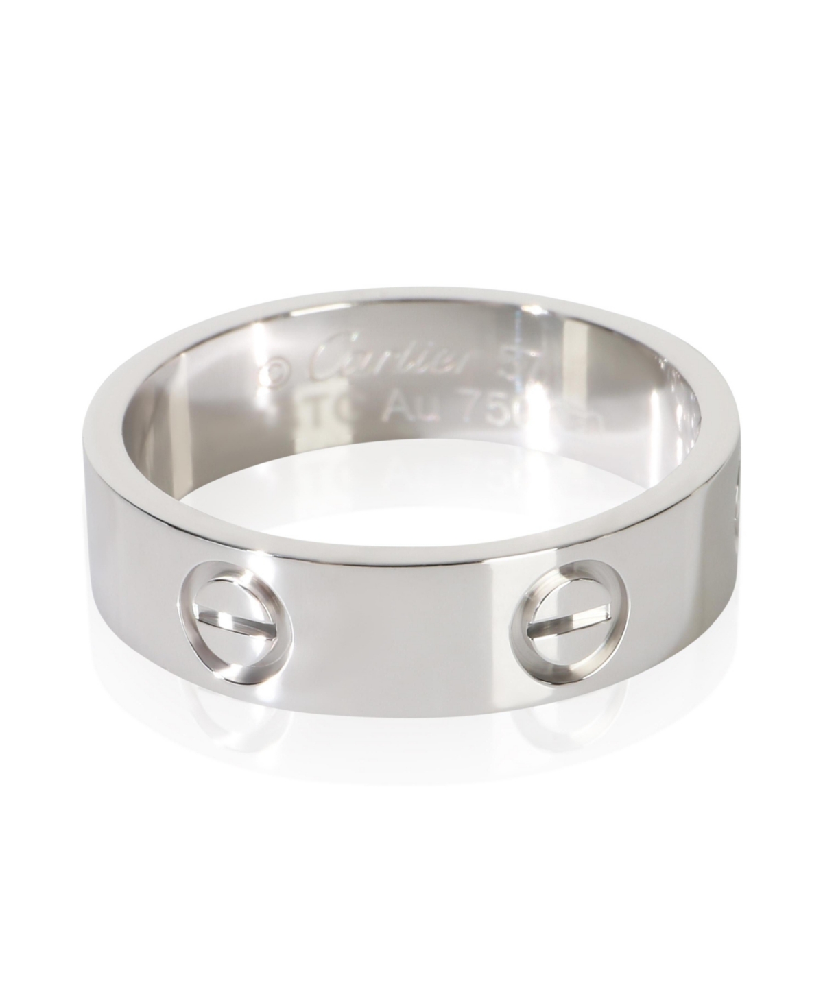 Click here for Pre-Owned Cartier White Gold Love Ring - White gol... prices