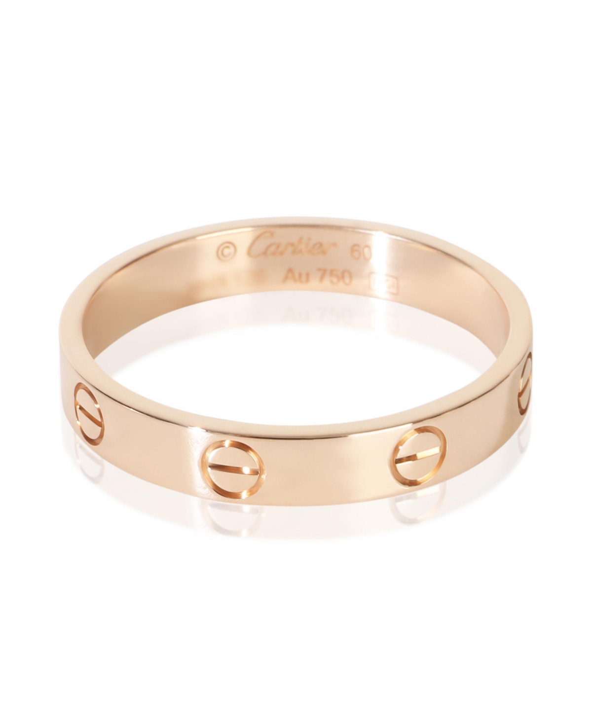 Click here for Pre-Owned Cartier Rose Gold Small Model Love Ring... prices