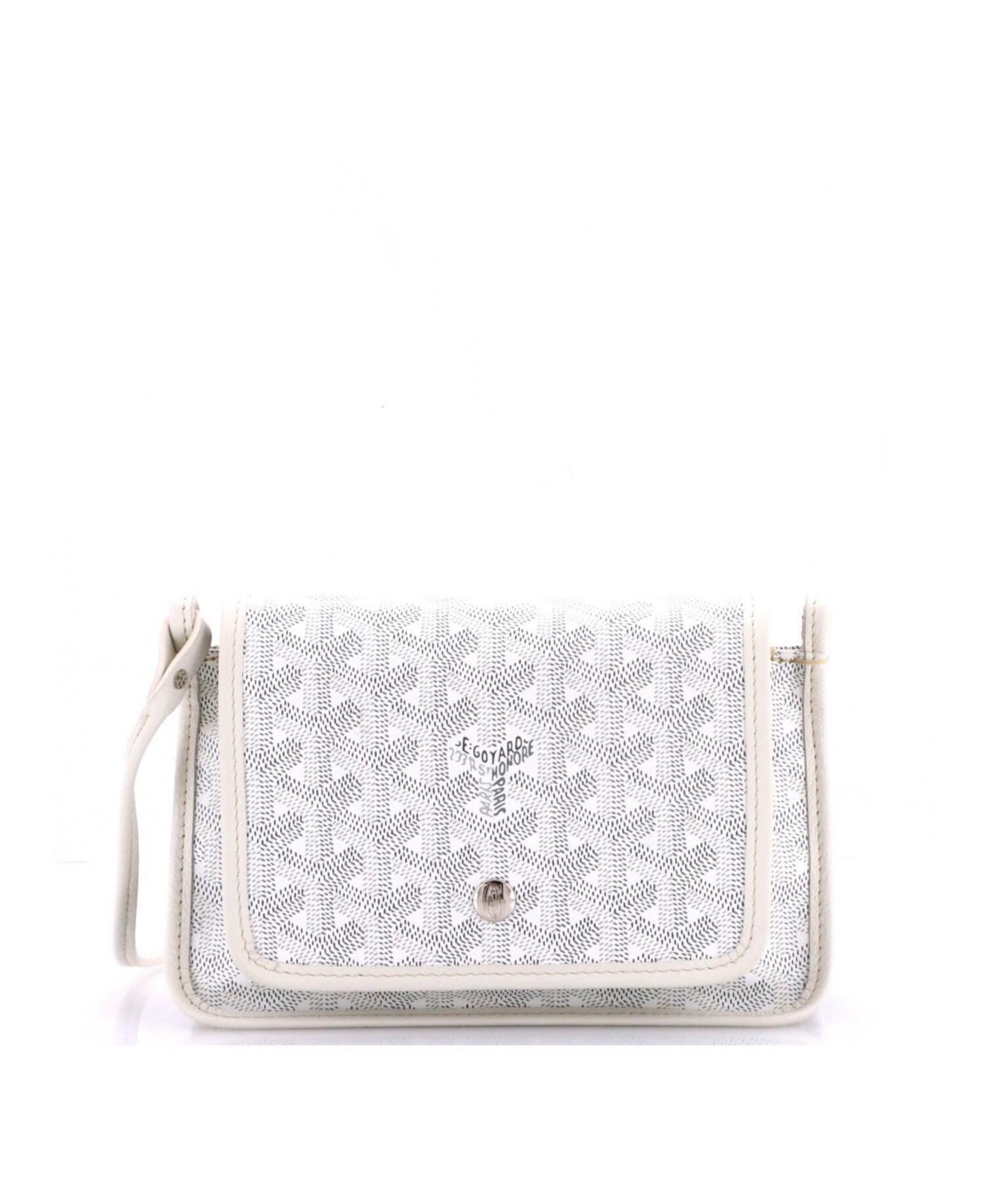 Click here for Pre-Owned Goyard Plumet Clutch Wallet Coated Canva... prices