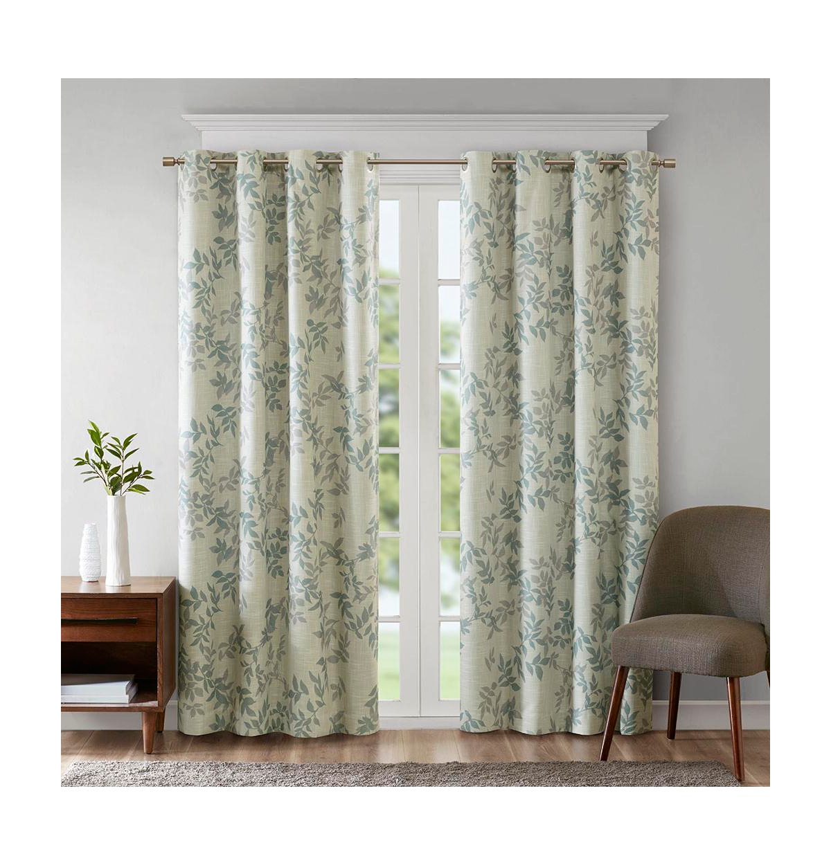 Click here for Avobird Printed Botanical Blackout Curtain Panel prices