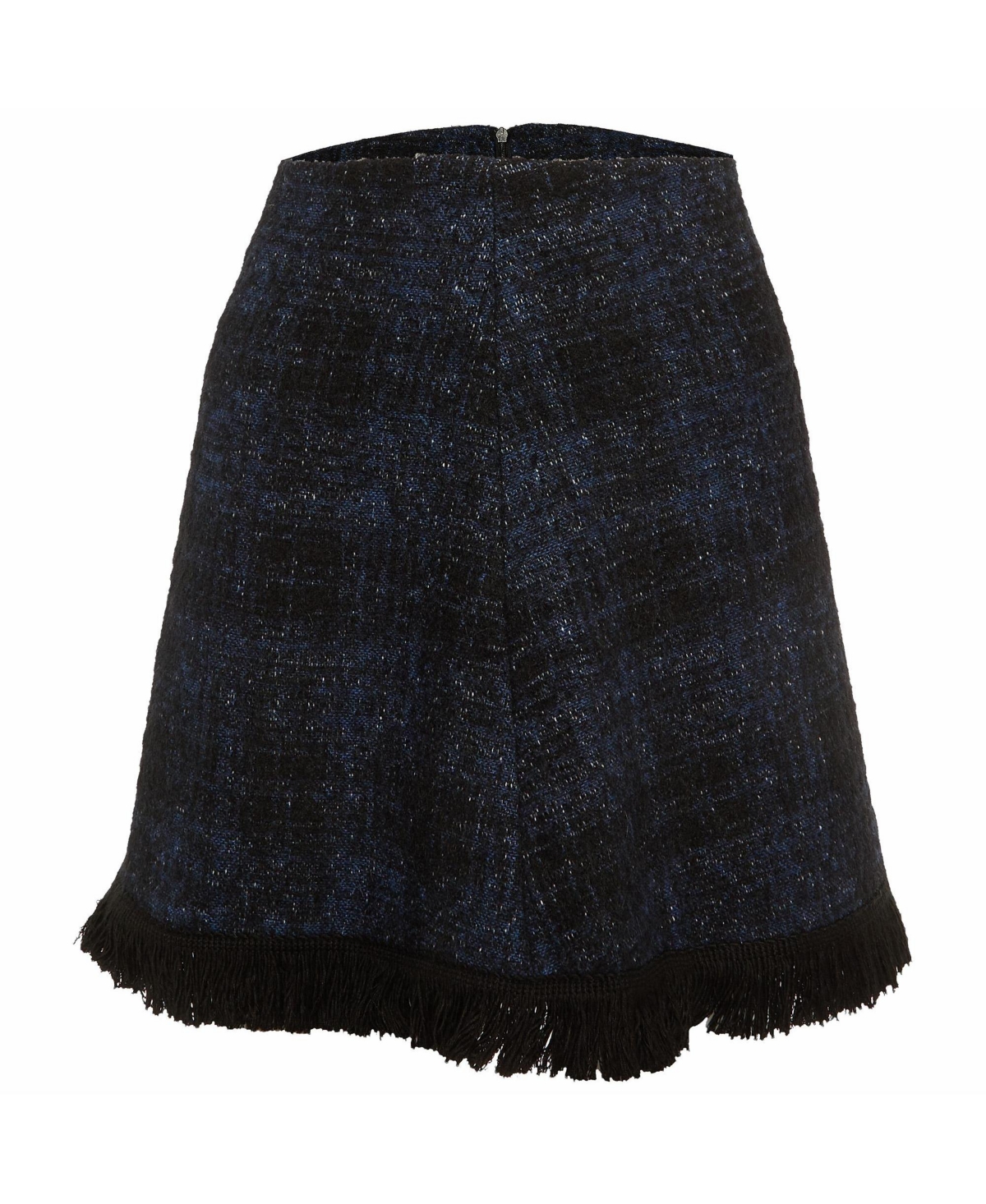 Click here for Pre-Owned Love Moschino Womens Tweed Fringed Mini... prices