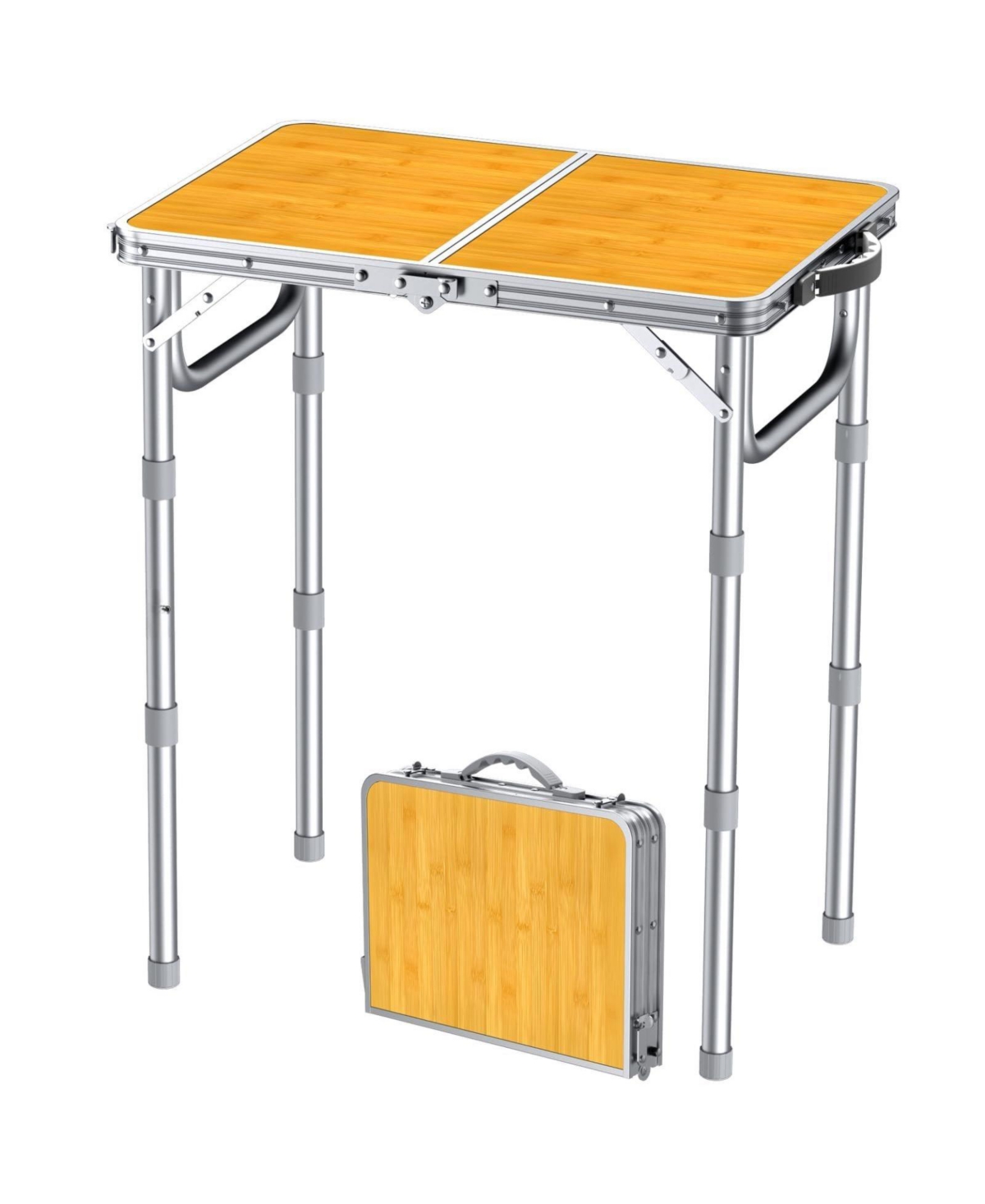 Click here for Piscifun Small Folding Camping Table Adjustable He... prices
