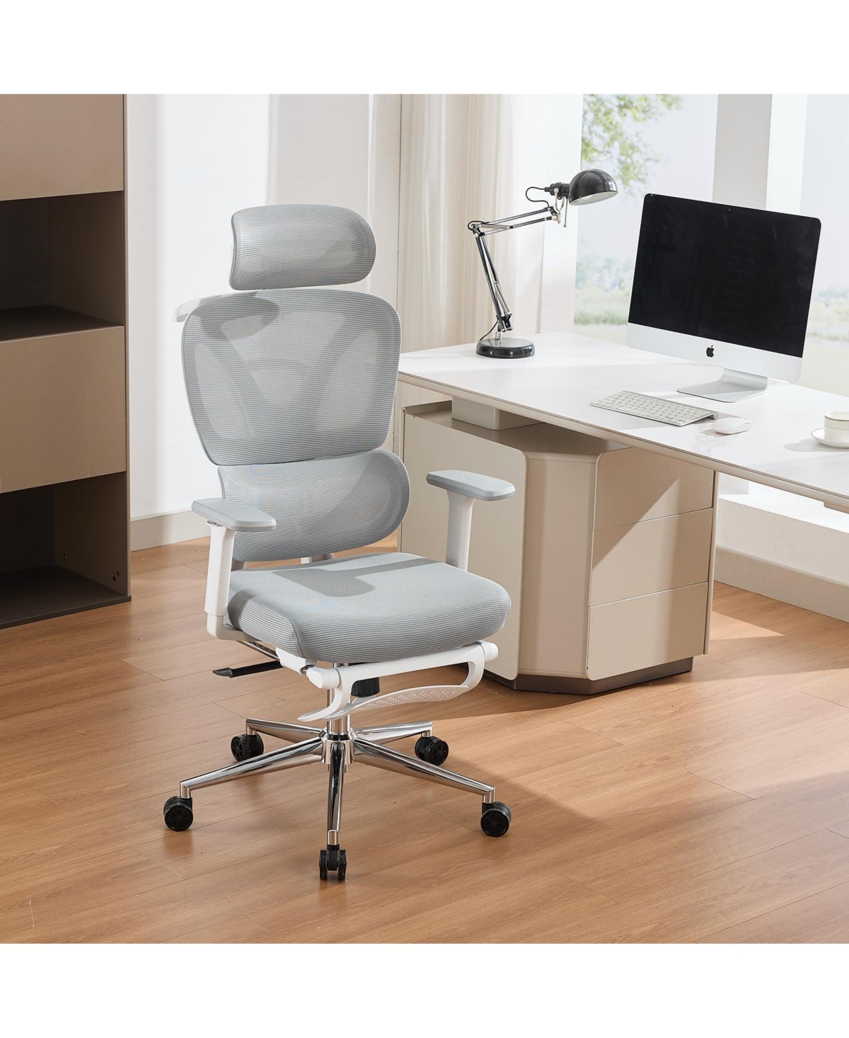 Click here for homfan Ergonomic Office Chair with Adjustable Head... prices