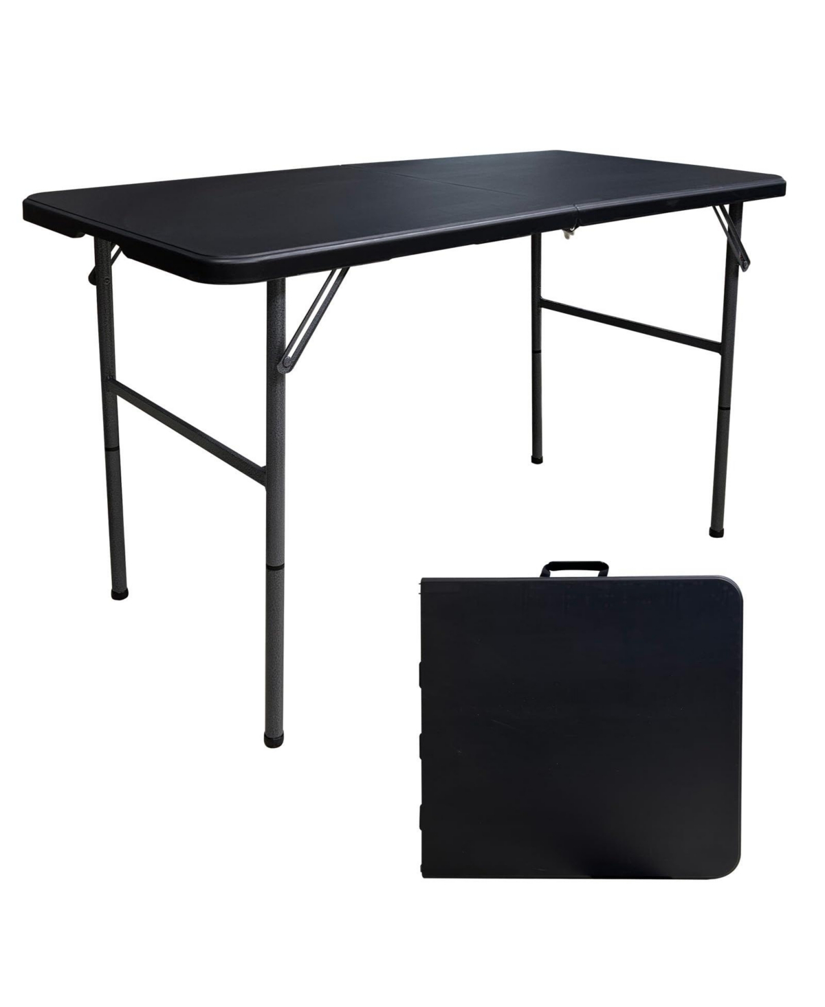 Click here for Piscifun Folding Table 4ft Heavy Duty Plastic Indo... prices