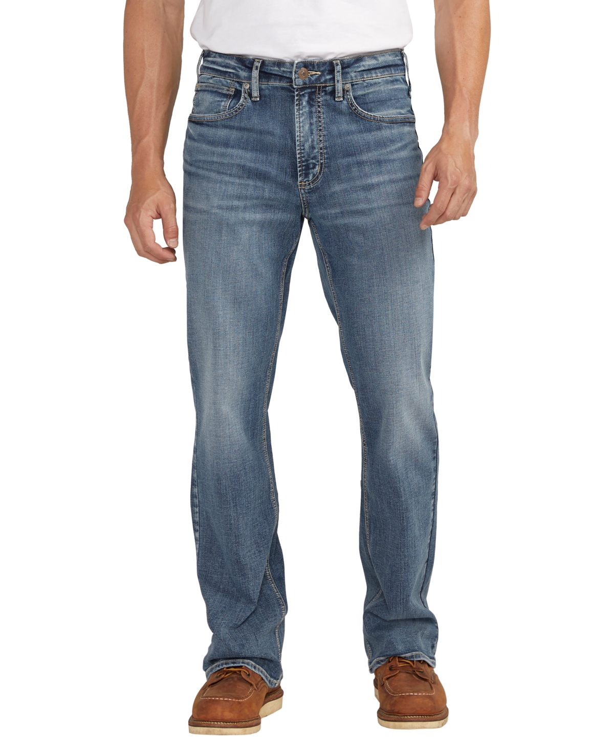 Click here for Silver Jeans Co. Mens Craig Classic-Fit Bootcut Je... prices