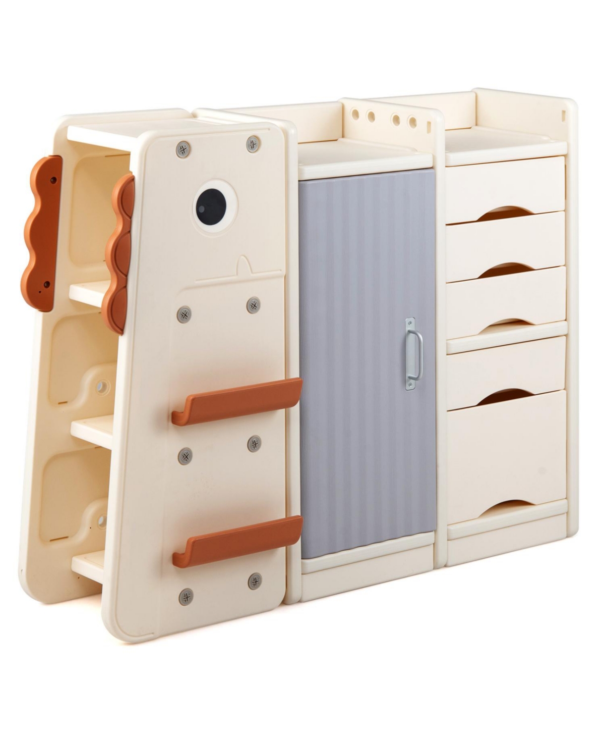 Click here for Slickblue Kids Playroom Storage Organizer with 5 T... prices