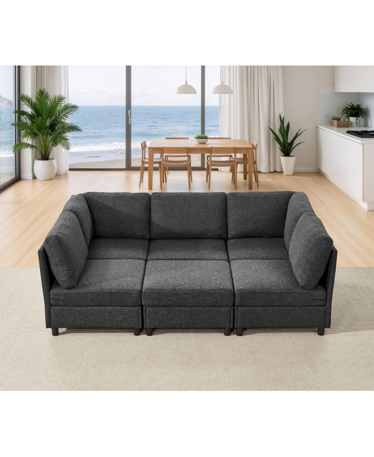 Click here for Streamdale Furniture Modern Modular Corner Sofa -... prices