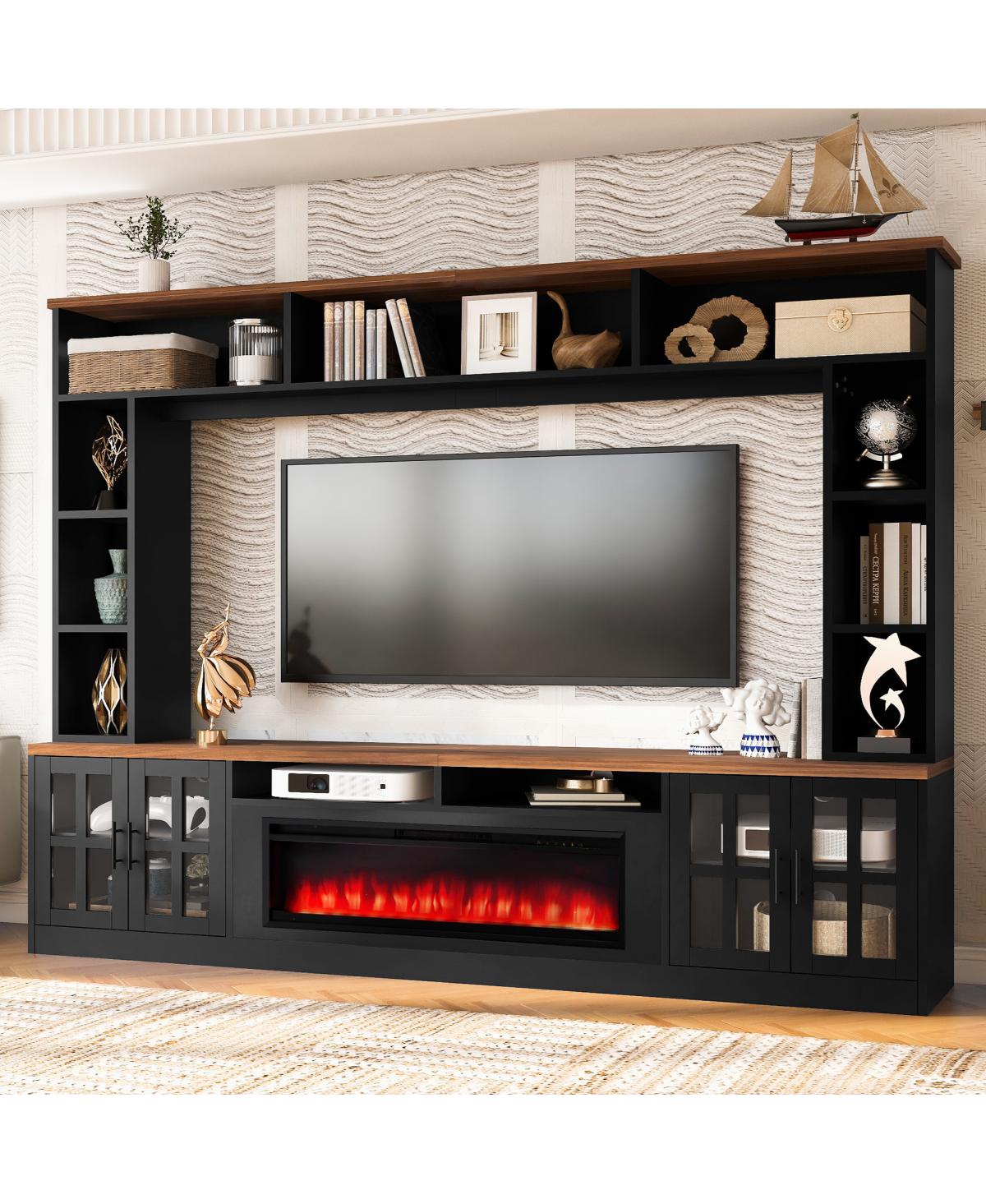 Click here for Streamdale Furniture 95.5 Wall Unit Entertainment... prices