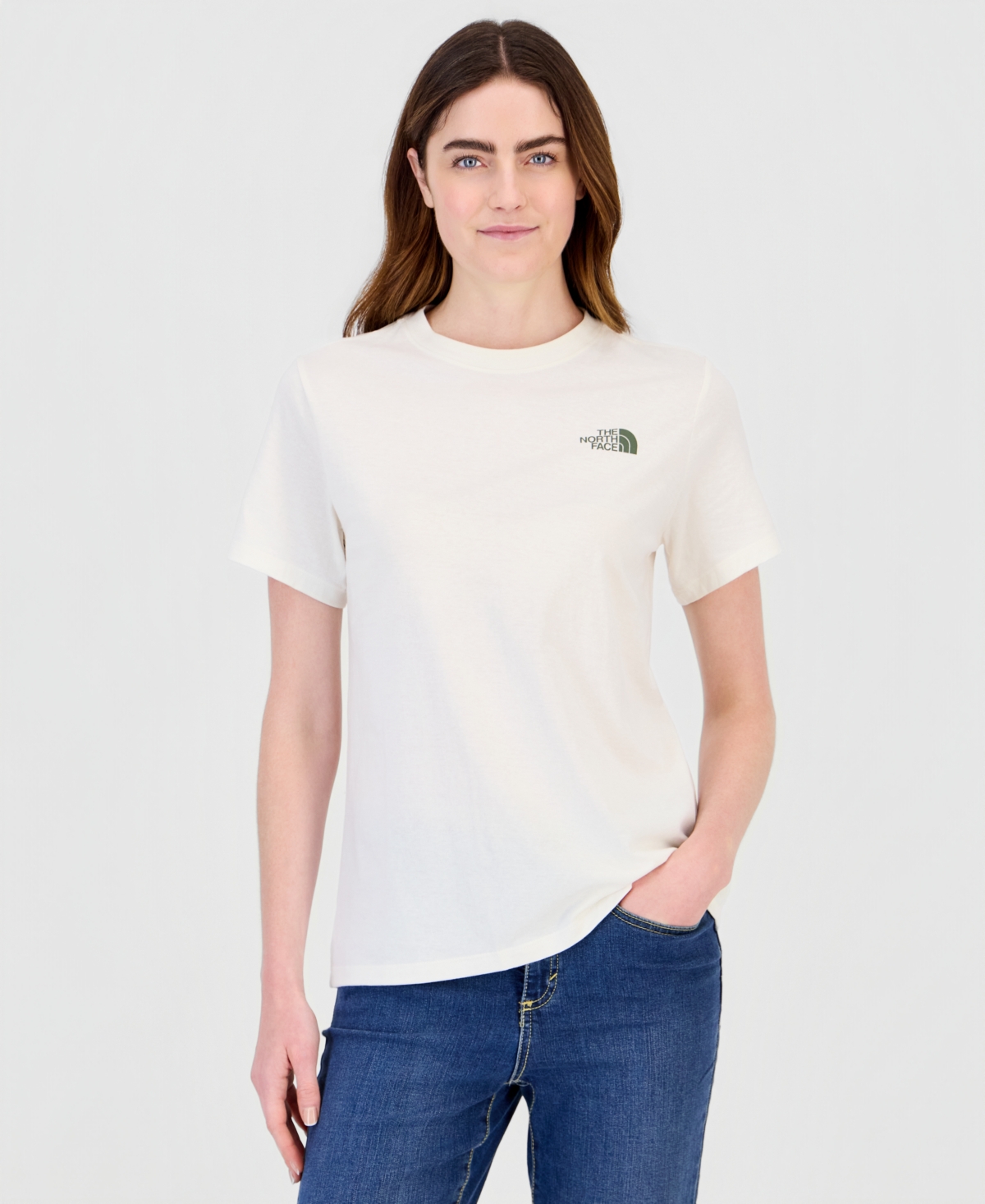 Click here for The North Face Womens Flower Logo Graphic T-Shirt... prices