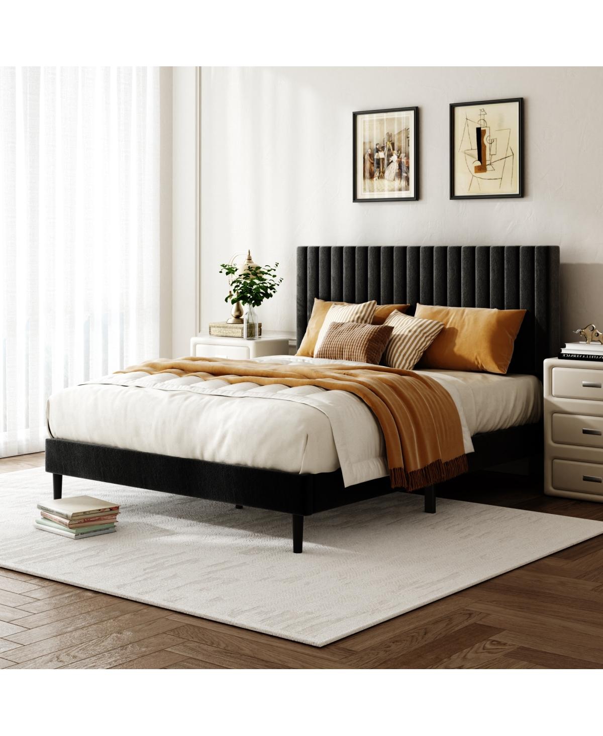 Click here for Streamdale Furniture Velvet Upholstered Full Size... prices