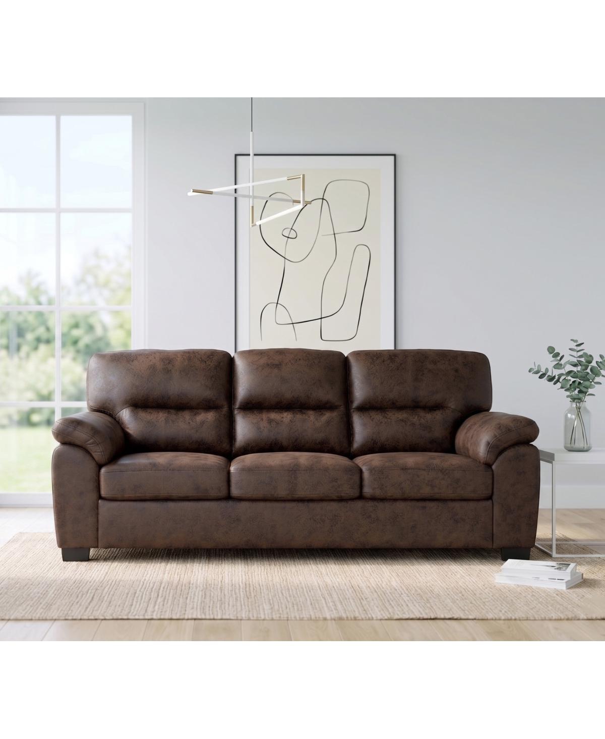 Click here for Streamdale Furniture 81 Modern Foil Fabric 3-Seate... prices