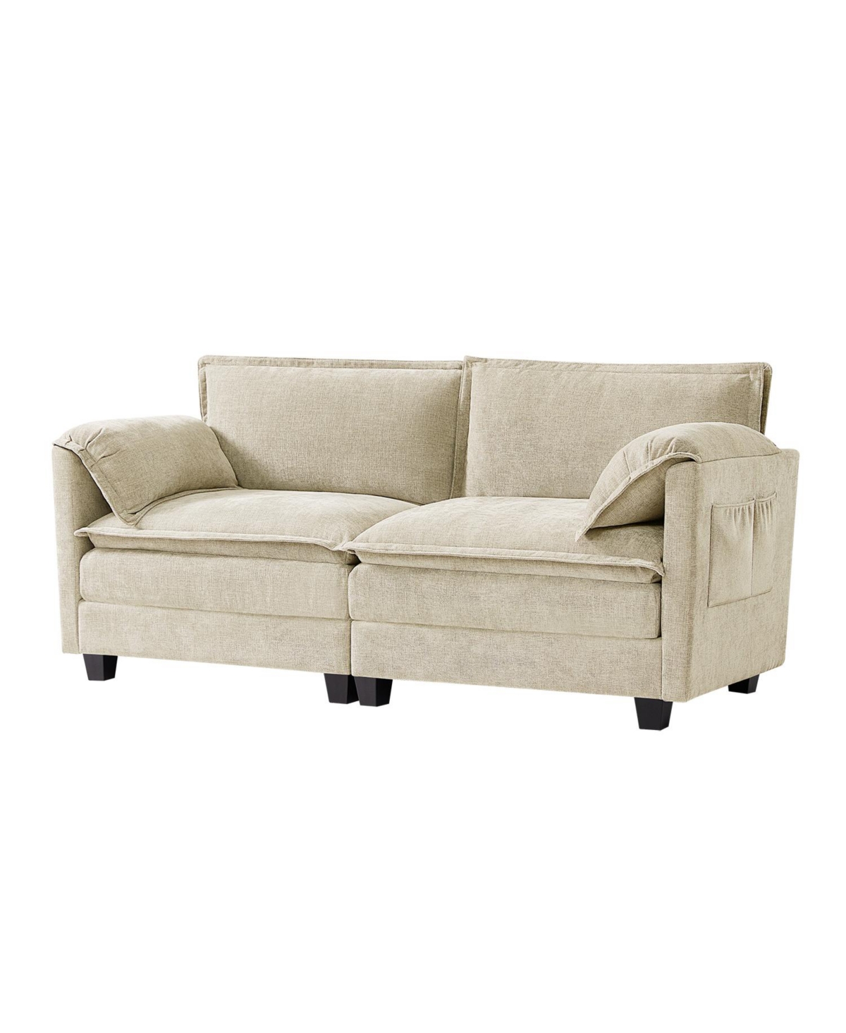Click here for Hulala Home Vicente Modern 74W Modular Elephant Ea... prices