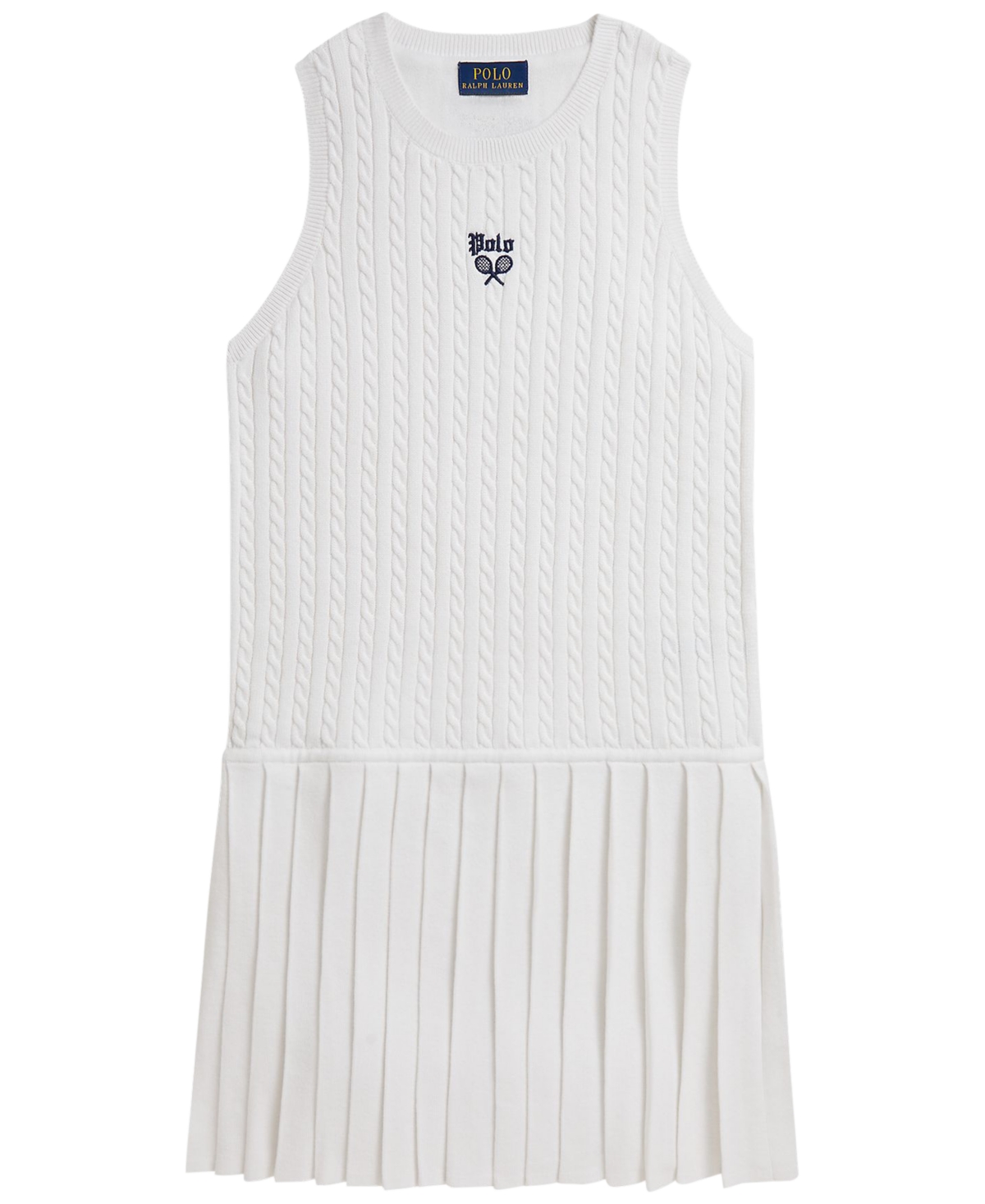 Click here for Polo Ralph Lauren Girls 7-16 Us Open Sleeveless Sw... prices