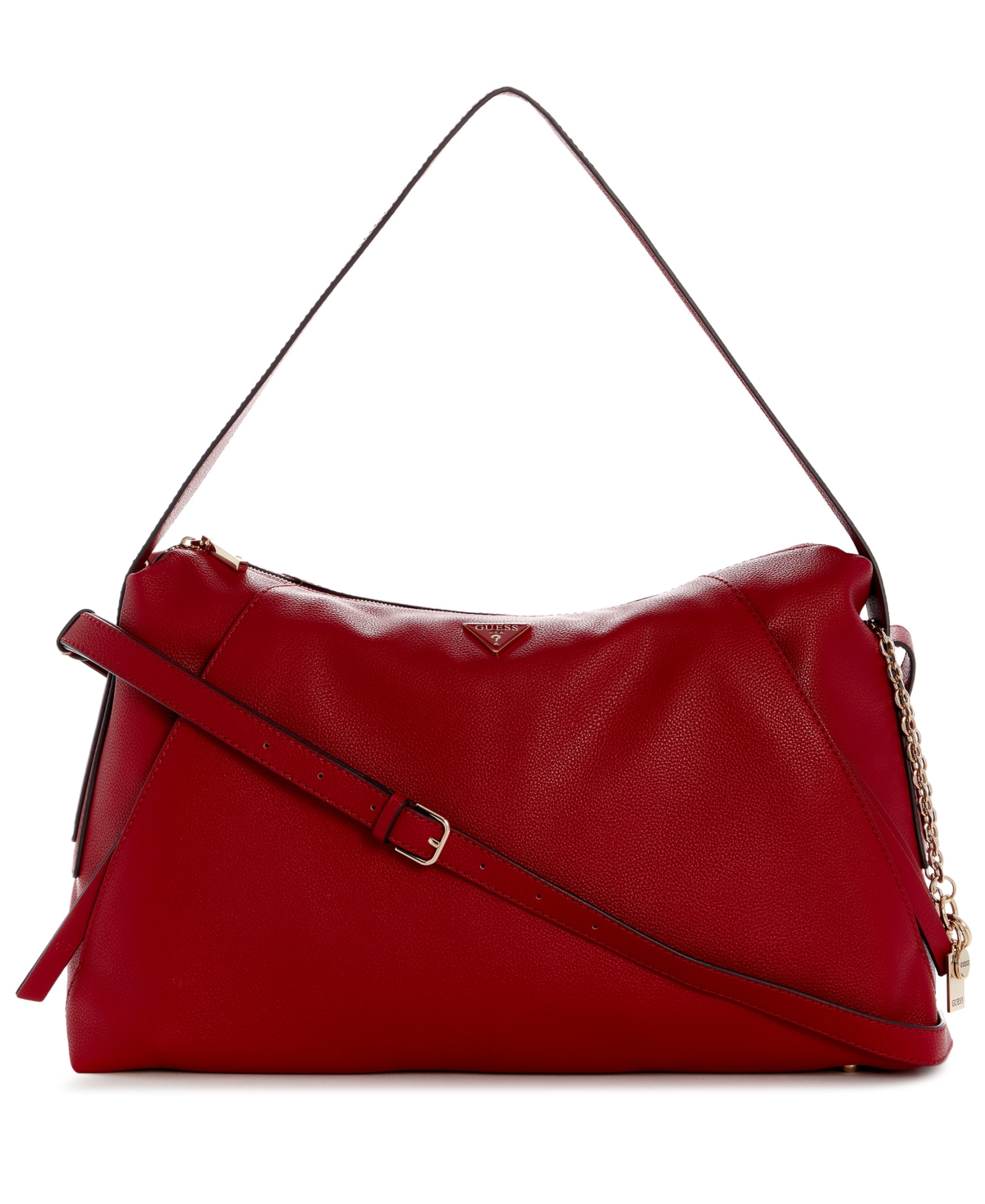 Click here for Guess Devon Extra-Large Zip-Top Shoulder Handbag -... prices