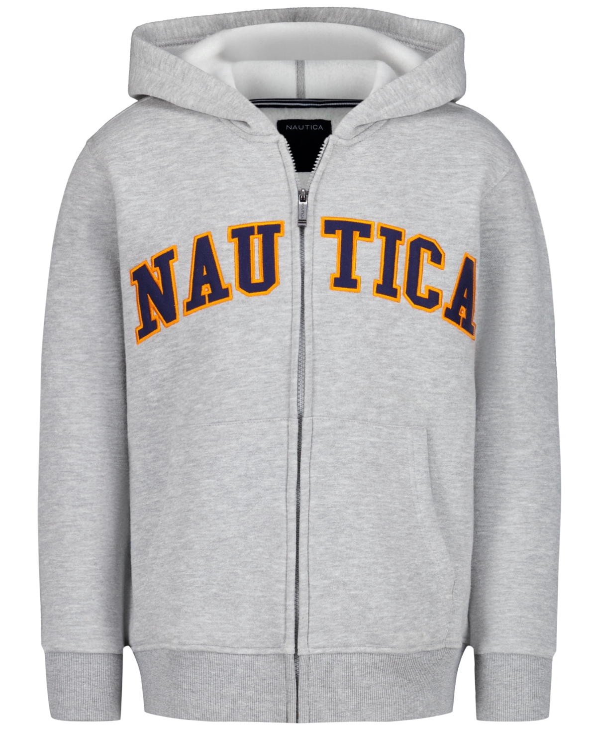 Click here for Nautica Boys 8-20 Applique Logo Full-Zip Hoodie -... prices