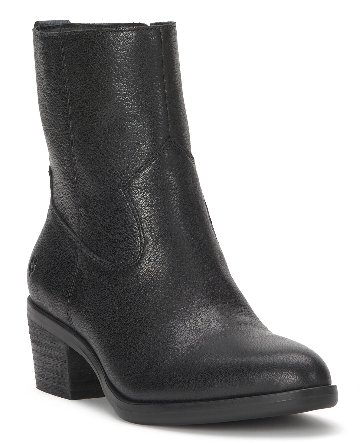 Click here for Lucky Brand Womens Leather Almond Toe Ankle Bootie... prices