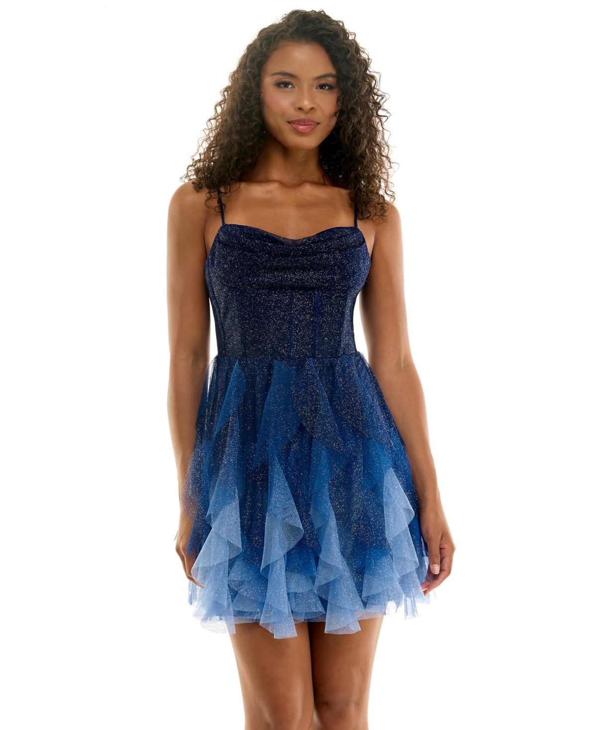 Click here for pear culture Juniors Ombre Petal Sweetheart Short... prices