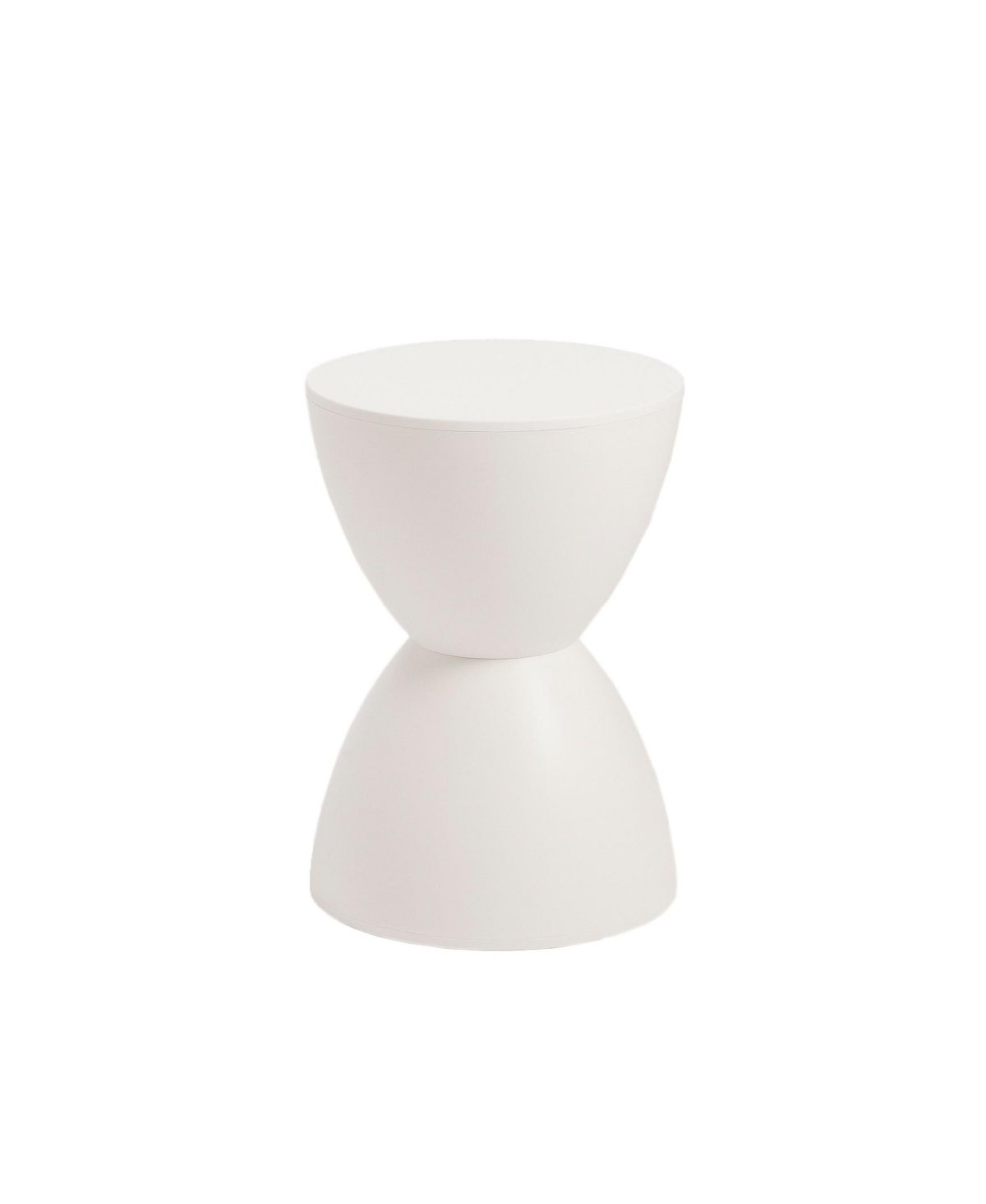 Click here for HomeRoots 17 Heavy Duty Plastic Round Pedestal End... prices