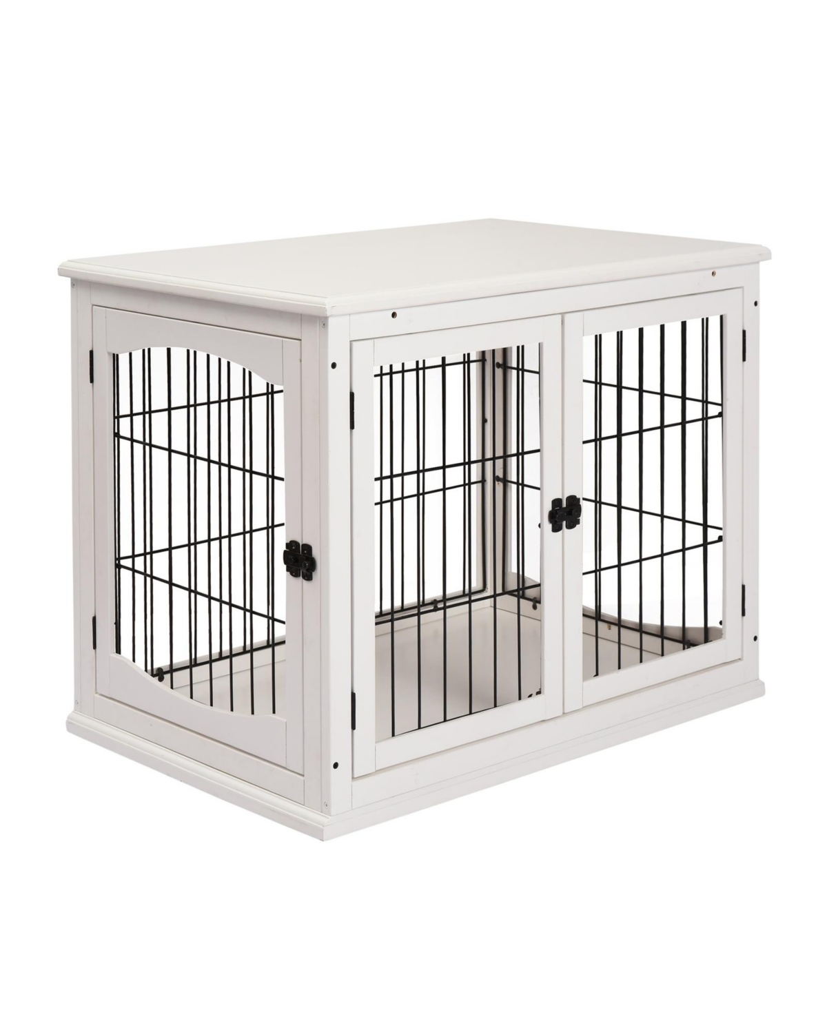 Click here for Ruie Wooden Dog Crate End Table with Double Doors... prices