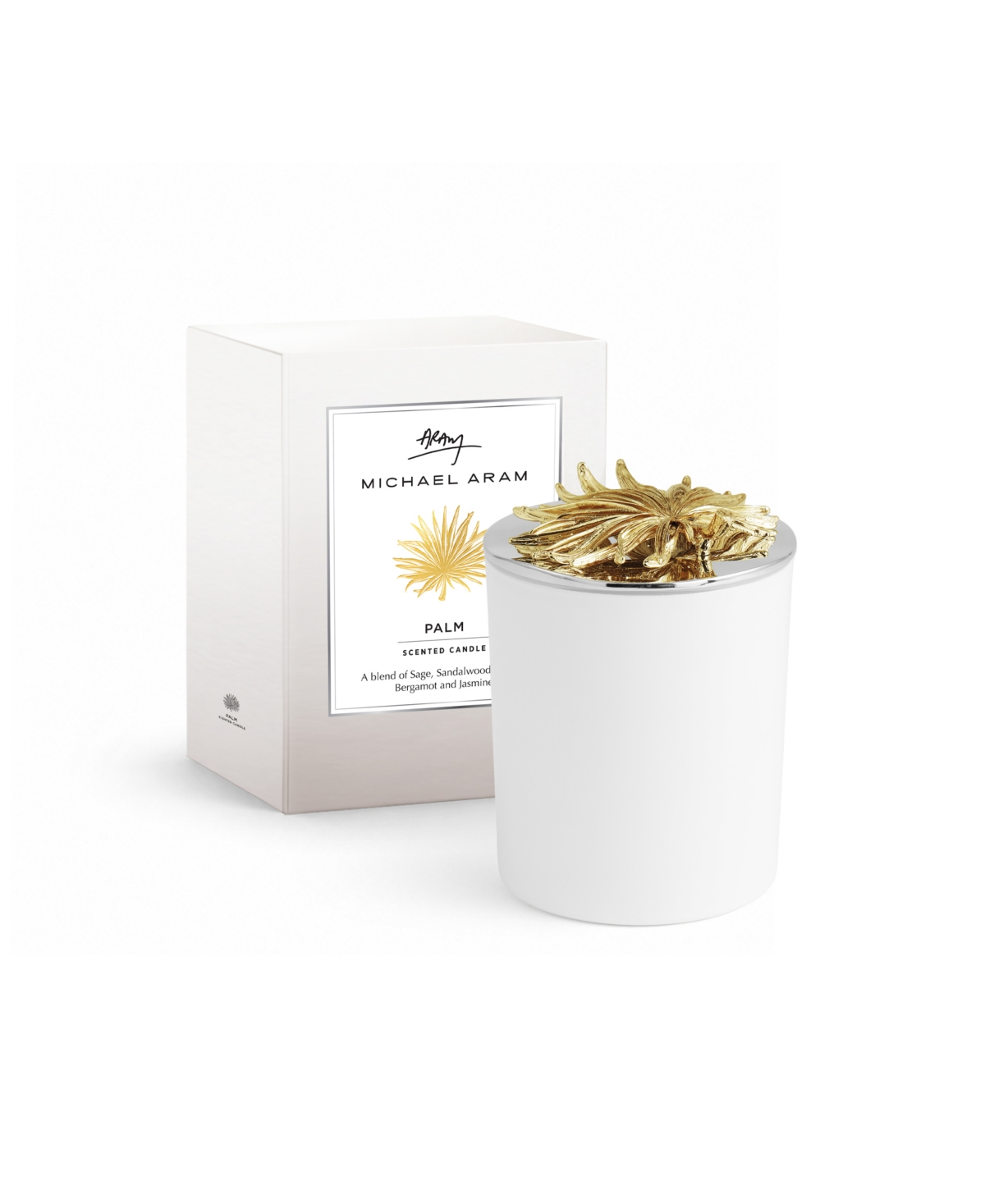 Click here for Michael Aram Palm Single Wick 13.5 oz. Scented Can... prices