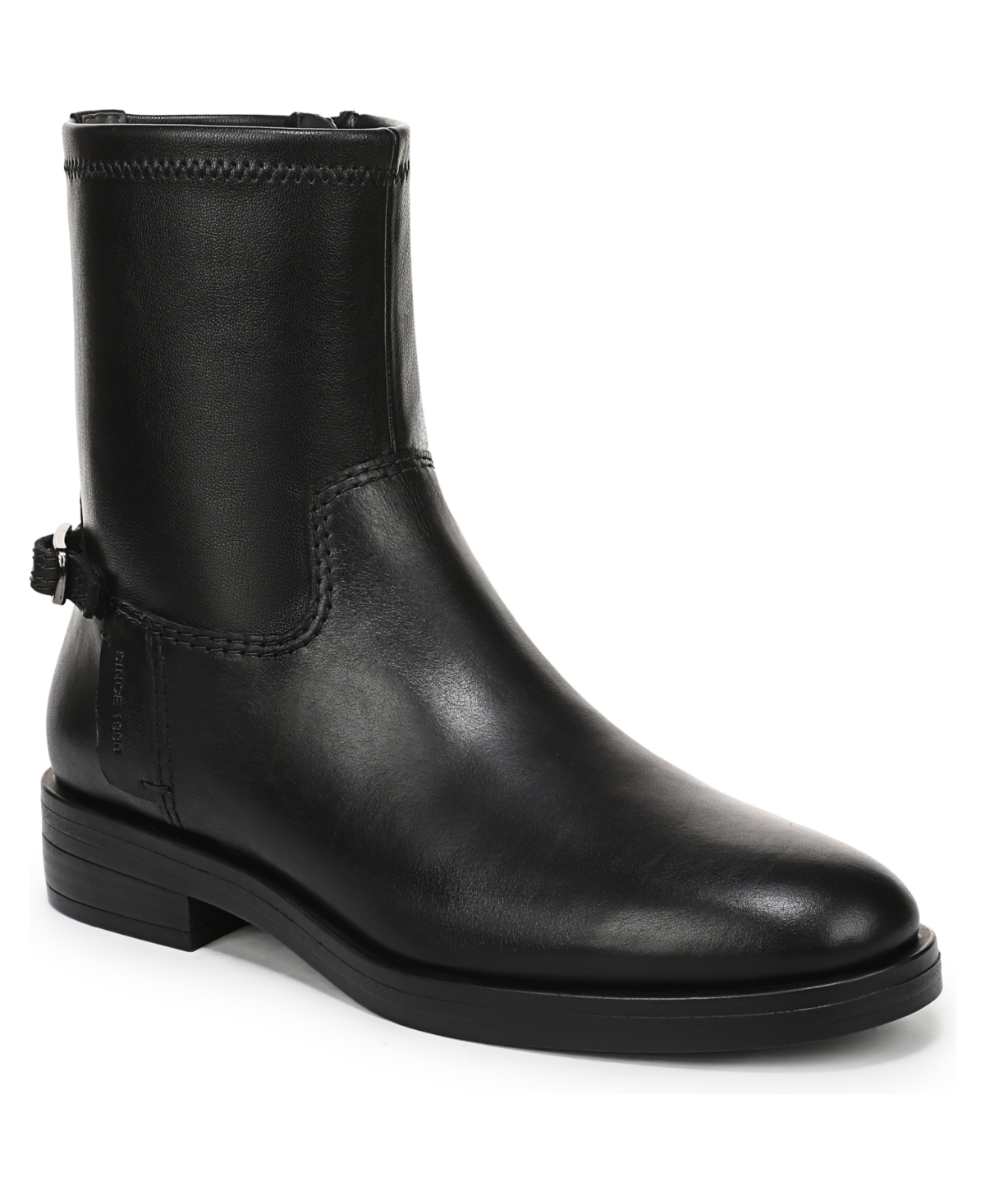 Click here for Franco Sarto Womens Morgana Round Toe Booties - Bl... prices