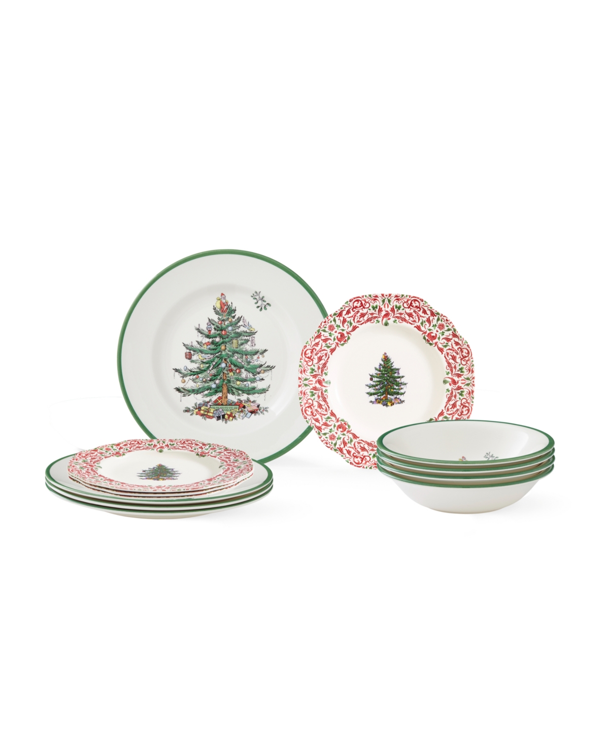 Click here for Spode Christmas Tree Yuletide 12-Piece Dinnerware... prices
