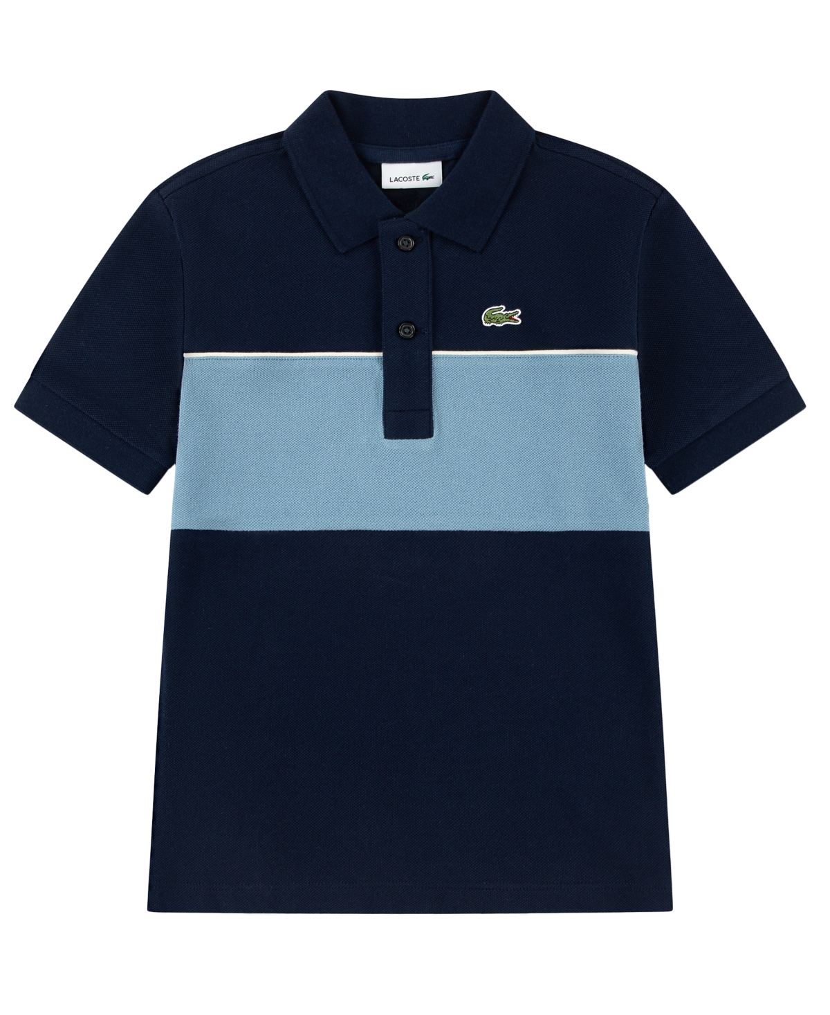 Click here for Lacoste Boys 10-16 Short-Sleeve Chest Stripe Polo... prices