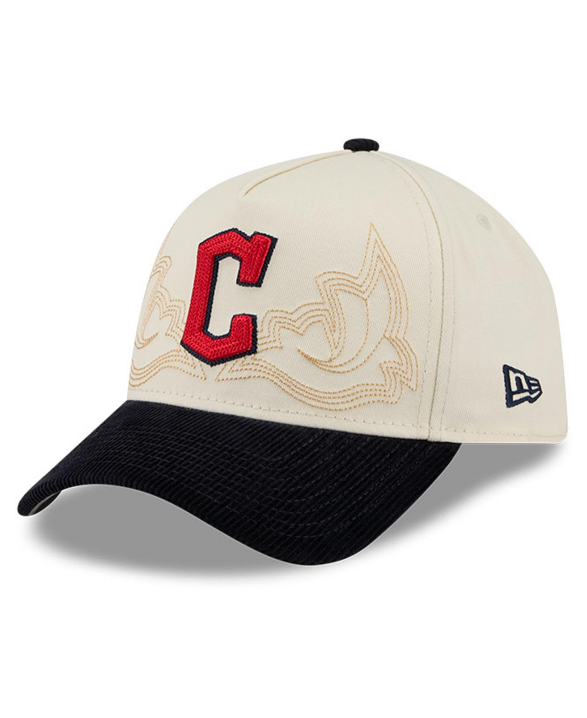 Click here for New Era Mens Stone Cleveland Guardians Western Sti... prices