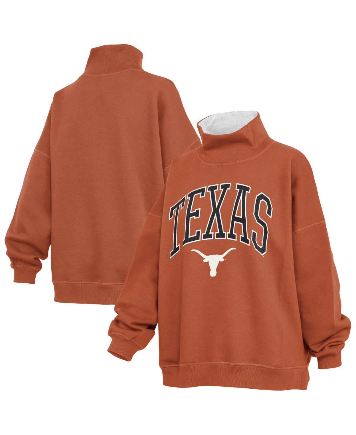 Click here for Pressbox Womens Texas Orange Texas Longhorns Overs... prices