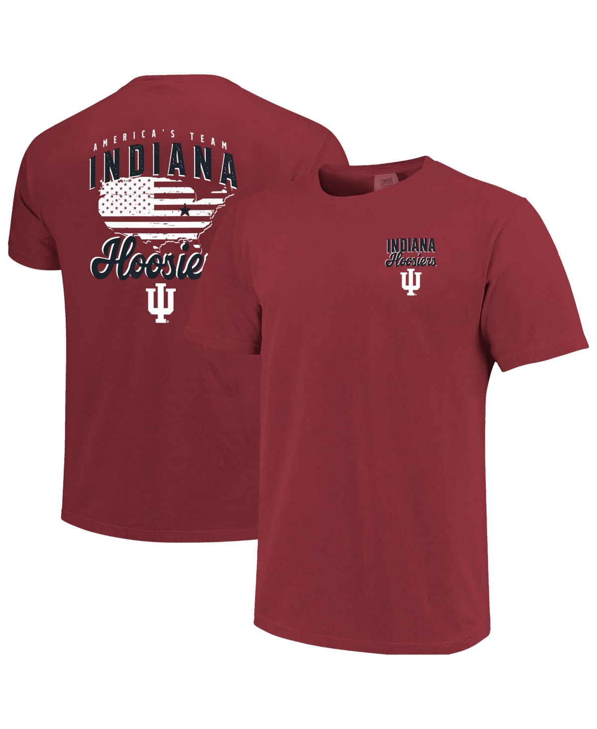 Click here for Image One Mens Crimson Indiana Hoosiers Americas T... prices