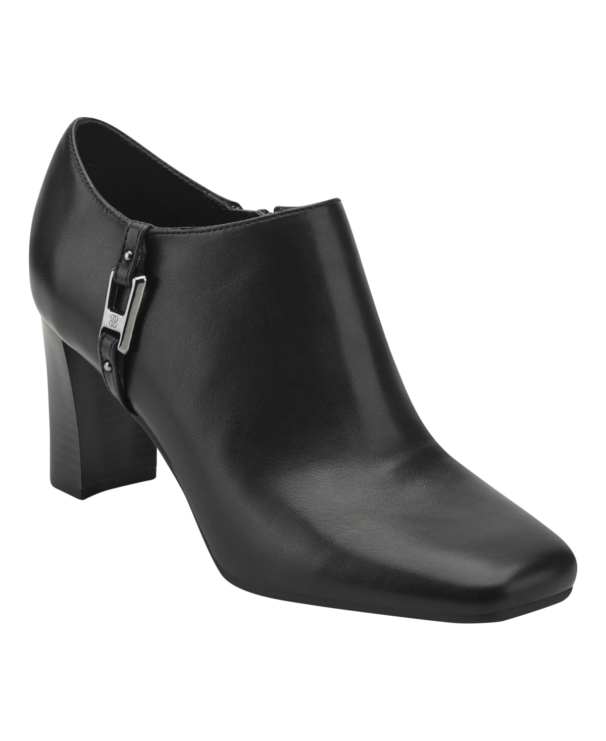 Click here for Bandolino Womens Urbiny Stacked Heel Square Toe Bo... prices
