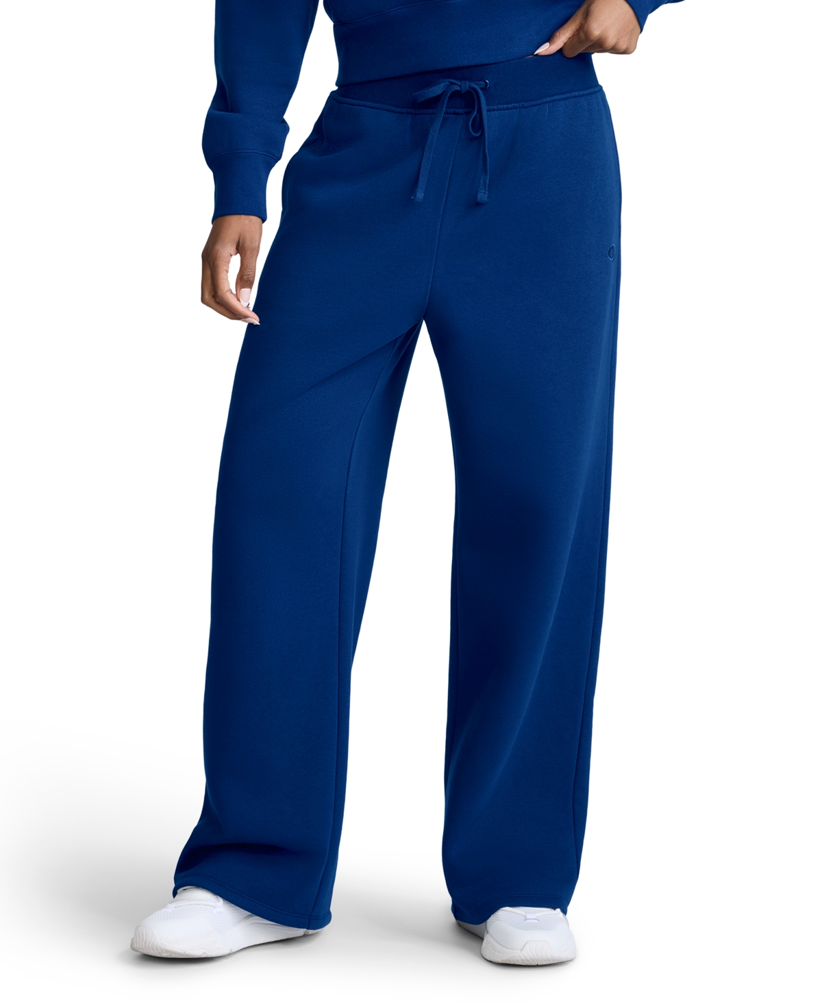Click here for Champion Womens Wide-Leg Fleece Sweatpants - Blue... prices