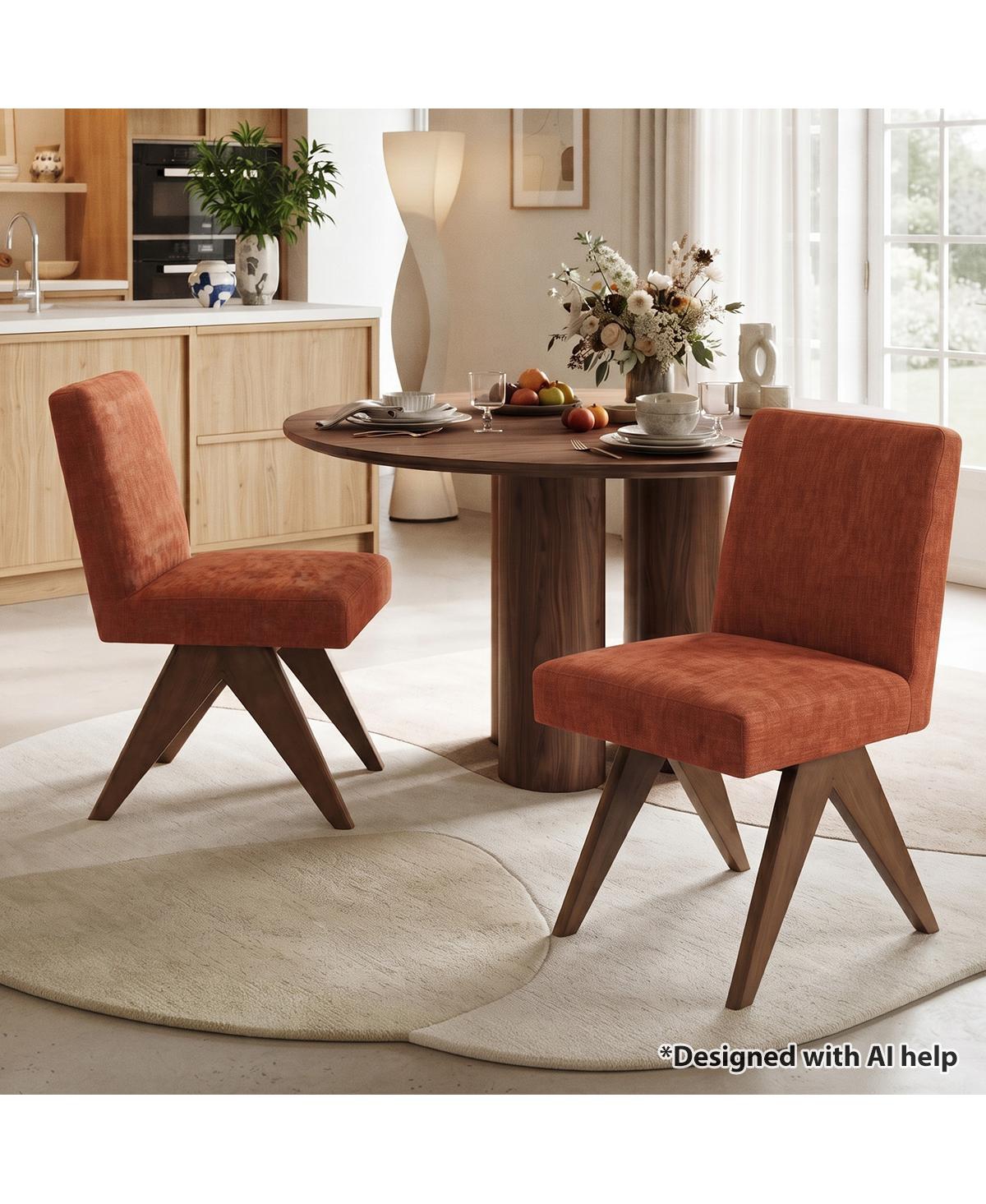 Click here for Maison Boucle Upholstered Dining Chairs Set of 2... prices