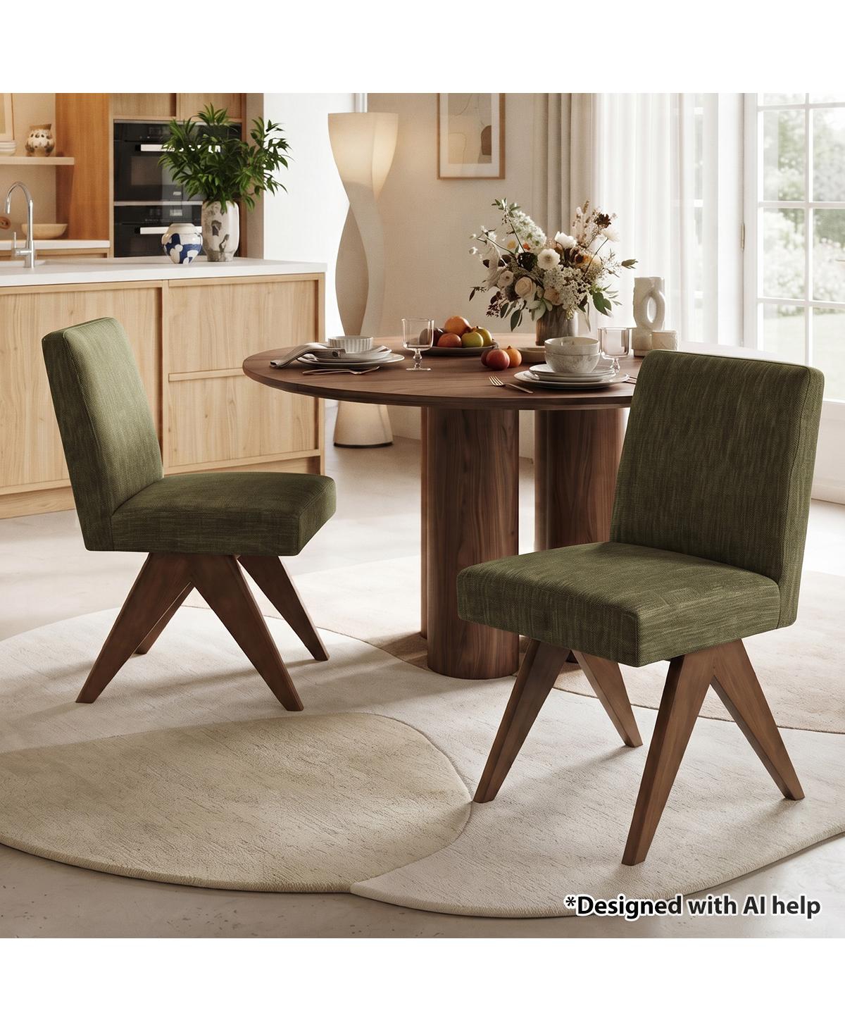 Click here for Maison Boucle Upholstered Dining Chairs Set of 2... prices
