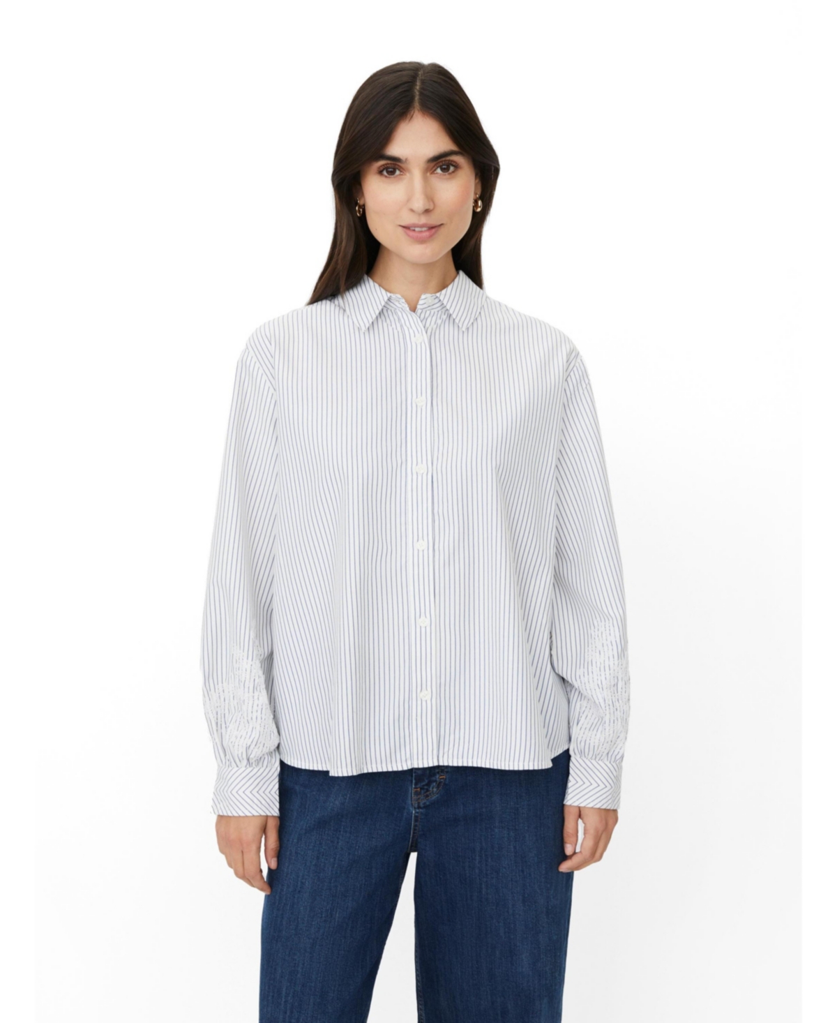 Click here for Masai Copenhagen Womens MaIsavora Striped Shirt -... prices