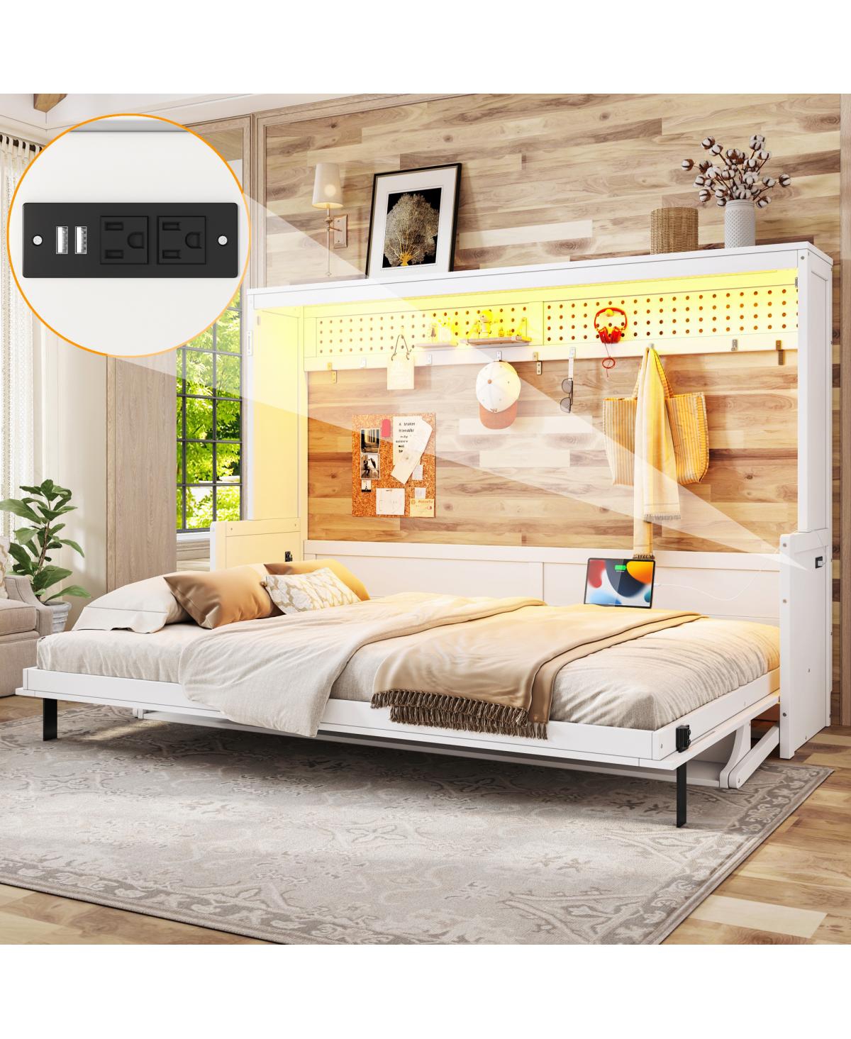 Click here for Streamdale Furniture Murphy Bed with a desk  Usb C... prices