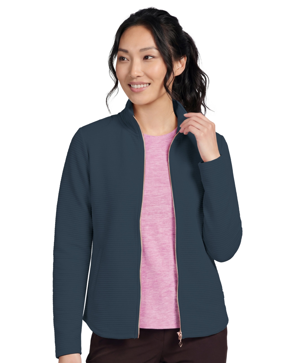 Click here for Skechers Womens The Gowalk Shine Jacket - Stratifi... prices