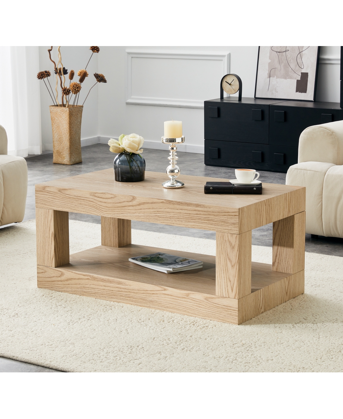 Click here for Streamdale Furniture Modern 2-Tier Rectangular Cof... prices