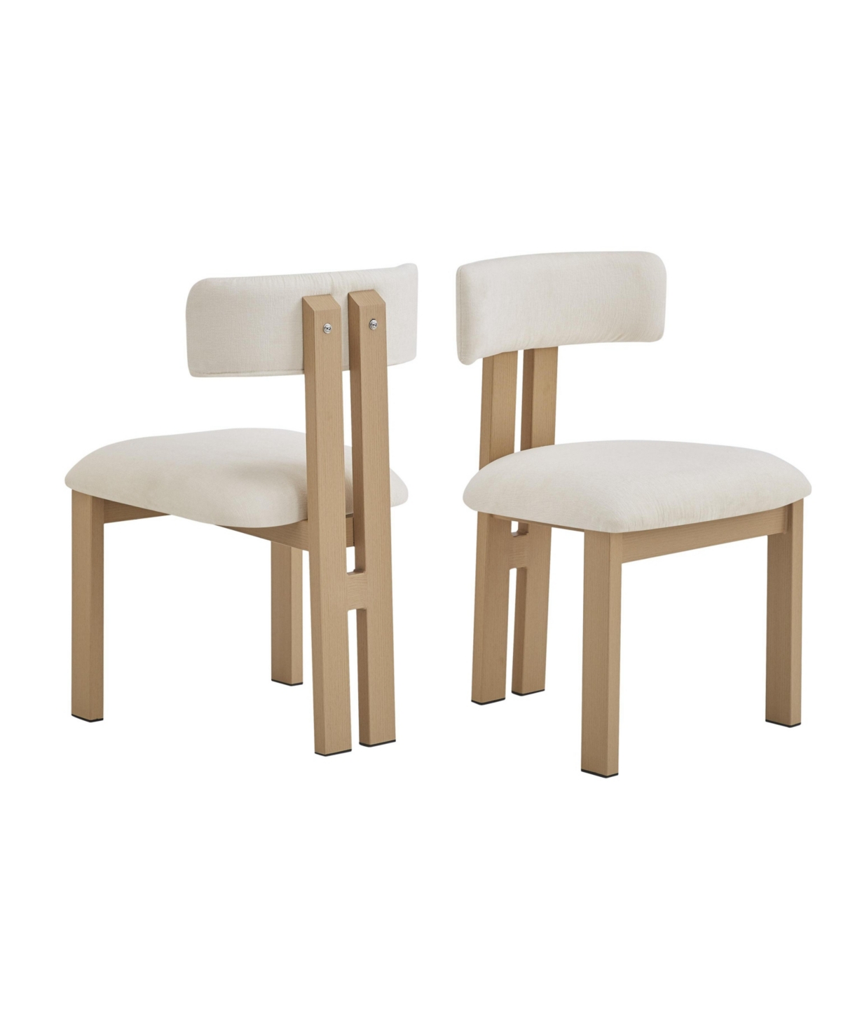 Click here for Boyel Living 2-Piece Modern Armless Dining Chairs... prices